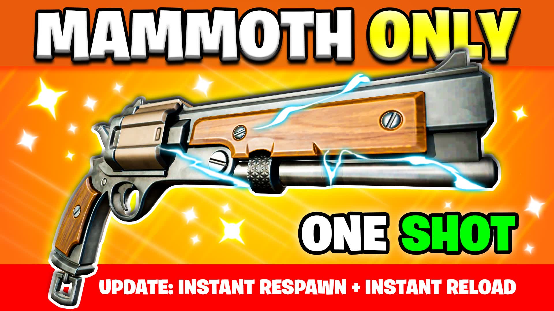 MAMMOTH PISTOL 🎯 ONE SHOT 0342-8192-1419 par spaze - Fortnite