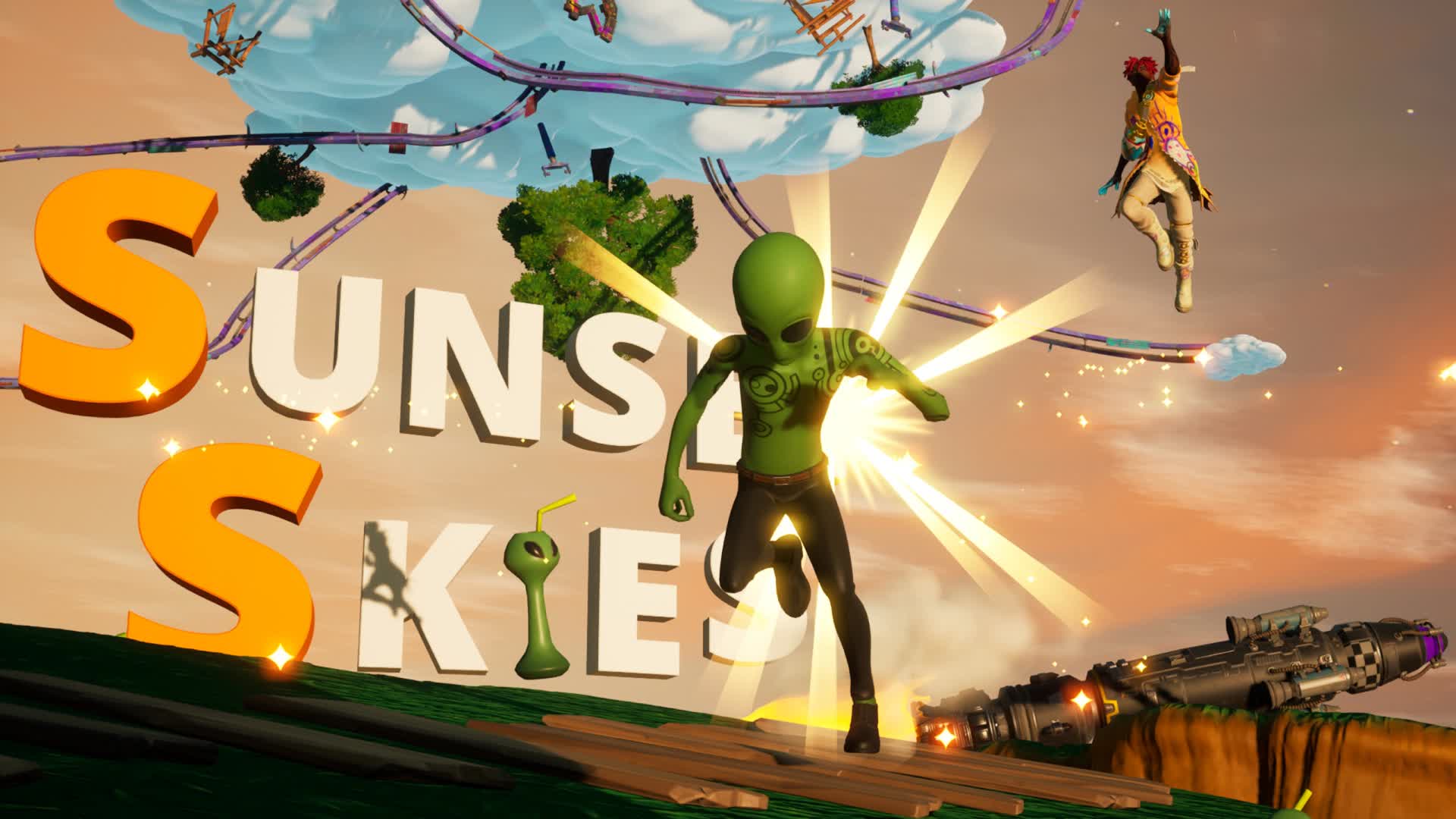 Sunset Skies!🌅 6695-5740-0474 by botanicallll - Fortnite Creative Map ...