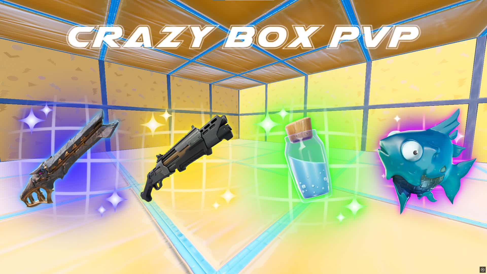 Crazy BoxFight PvP 5055-8976-3823 by fortnitegg - Fortnite Creative Map Code - Fortnite.GG