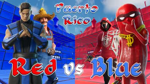 Puerto Rico Red vs Blue 0215-6640-2289 by nieves - Fortnite Creative ...