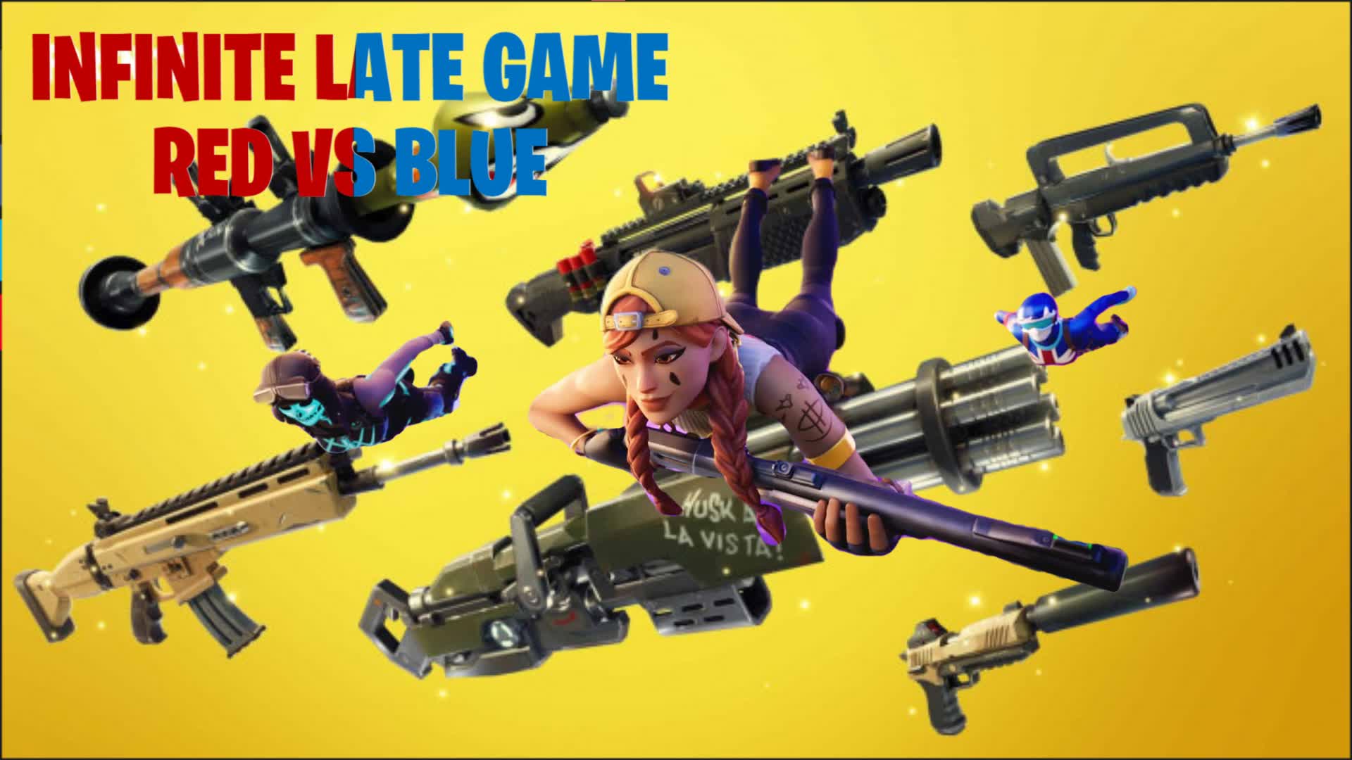 INFINITE LATE GAME RED VS BLUE 🟥🟦 1877-8653-7869 by sui - Fortnite ...