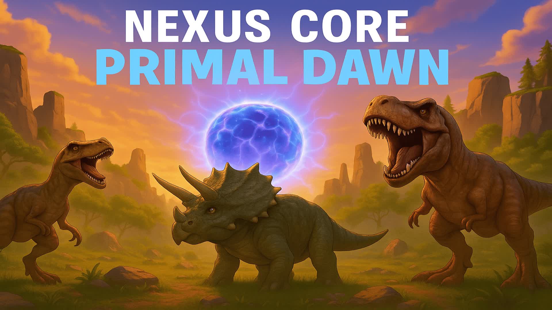 Nexus Core: Primal Dawn Rebirth 1535-5620-0625 by shadowk - Fortnite Creative Map Code - Fortnite.GG