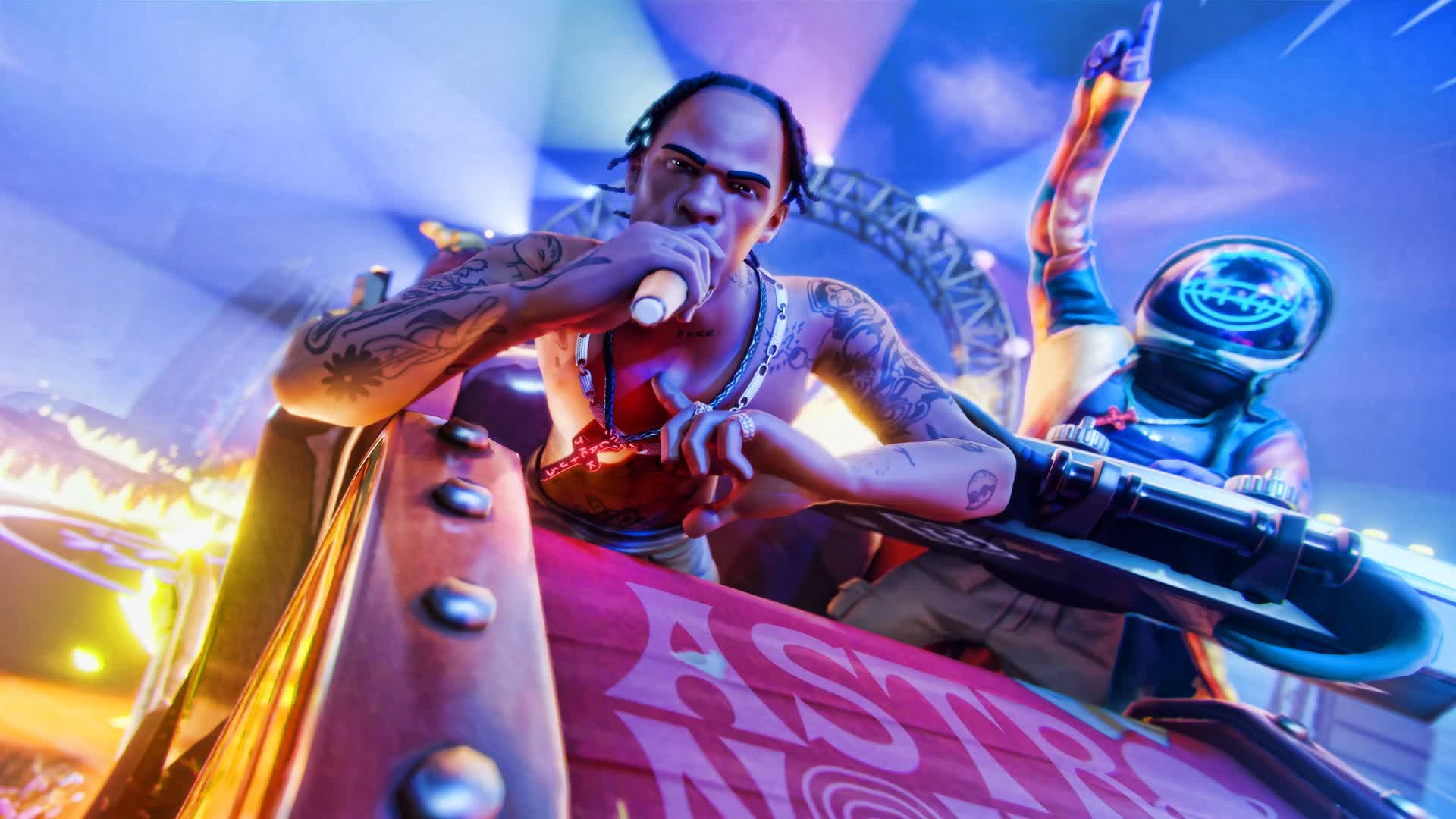 Travis Scott Concert 🎶 5654-3253-6506 by pnl - Fortnite Creative Map ...