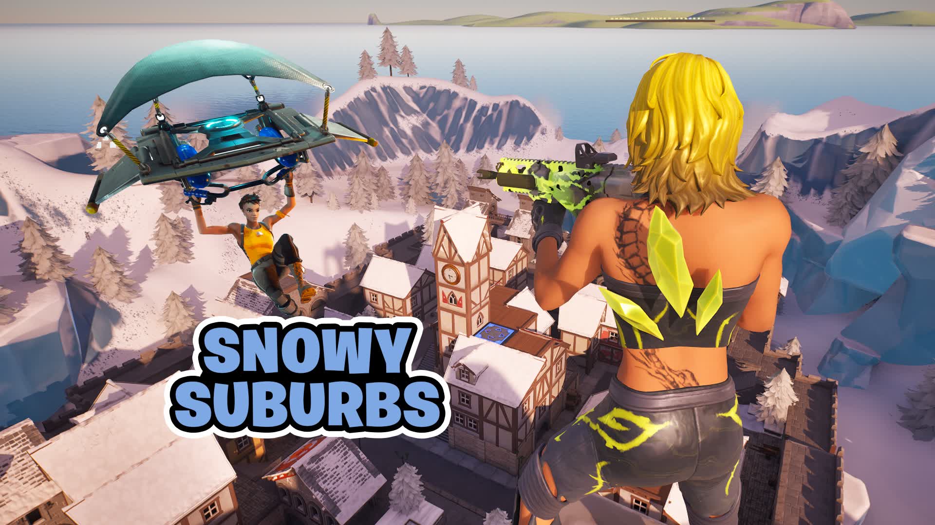 Snowy Suburbs Deathmatch🥶 0898-9776-2605 by themrbolty - Fortnite ...
