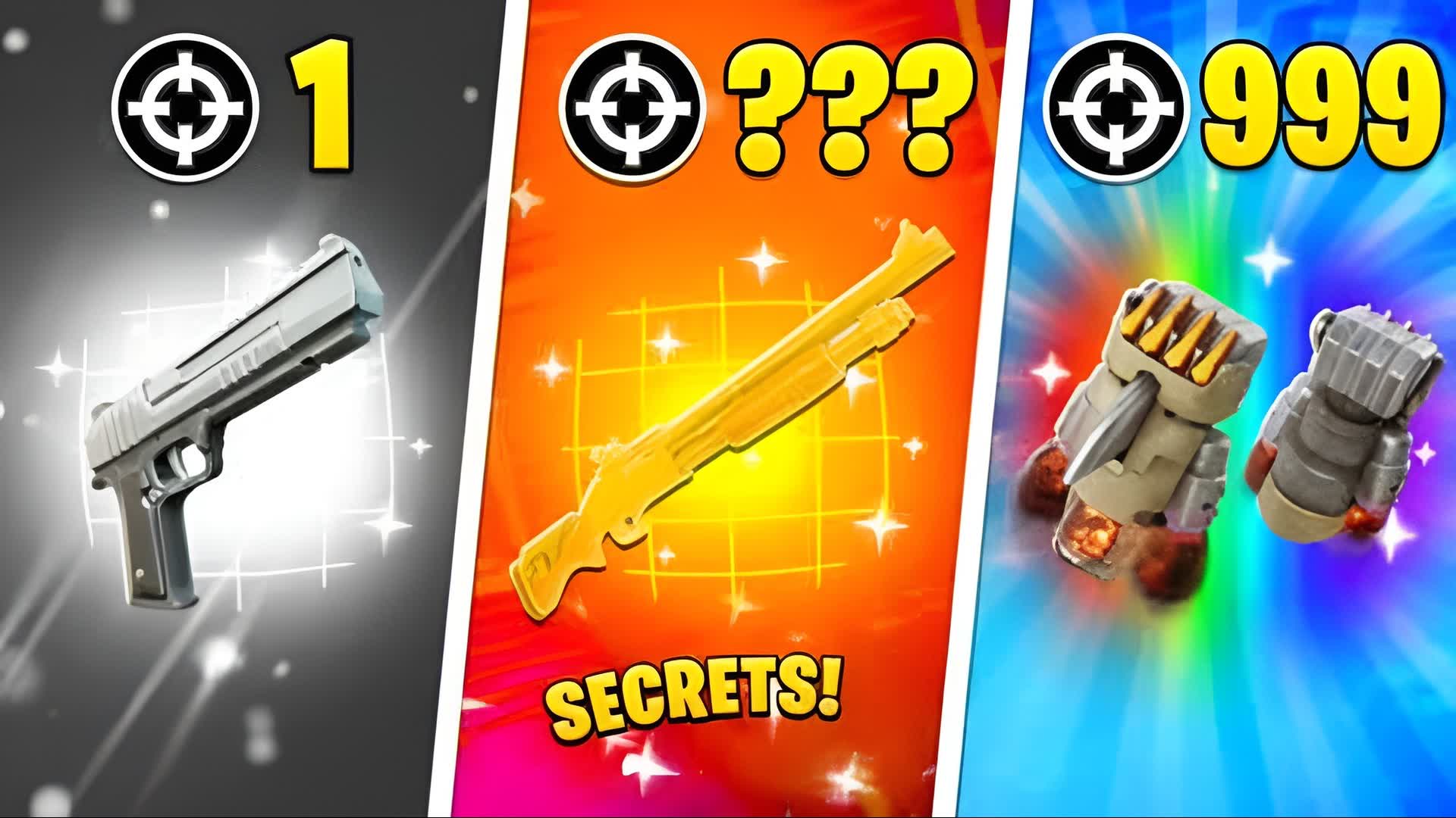 OG MAP GUN GAME 🎯ONE SHOT(Dusty,Salty) 8496-1520-8900 by w.w - Fortnite ...