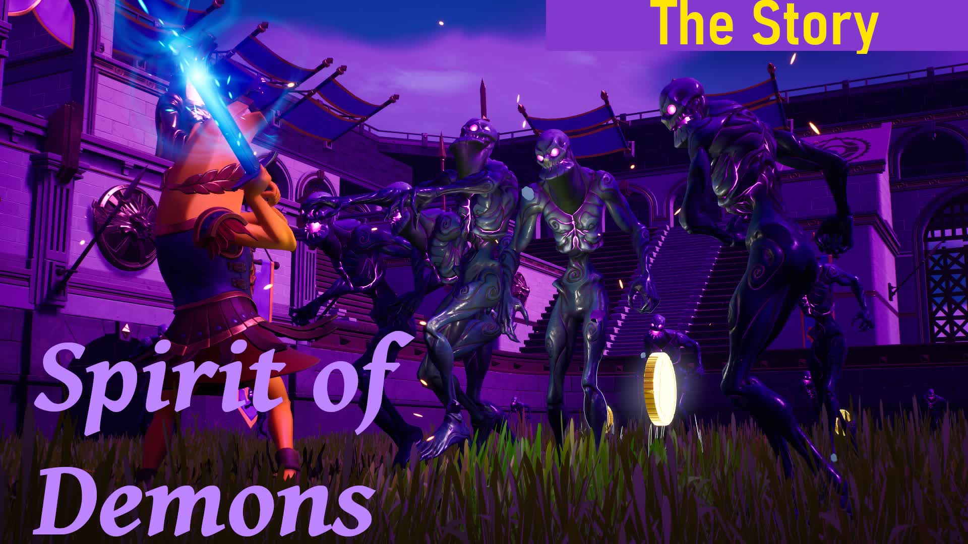 baubaugames tarafından üretilen Spirits of Demons 2424-9974-1308 - Fortnite