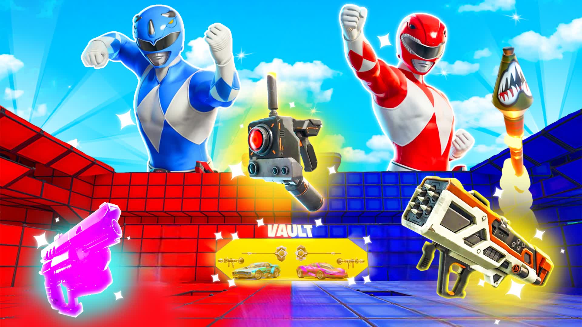 BOSS FIGHT LEVEL 999 V2⭐️RED VS BLUE🔴🔵 8198-4024-0141 by usd1 ...