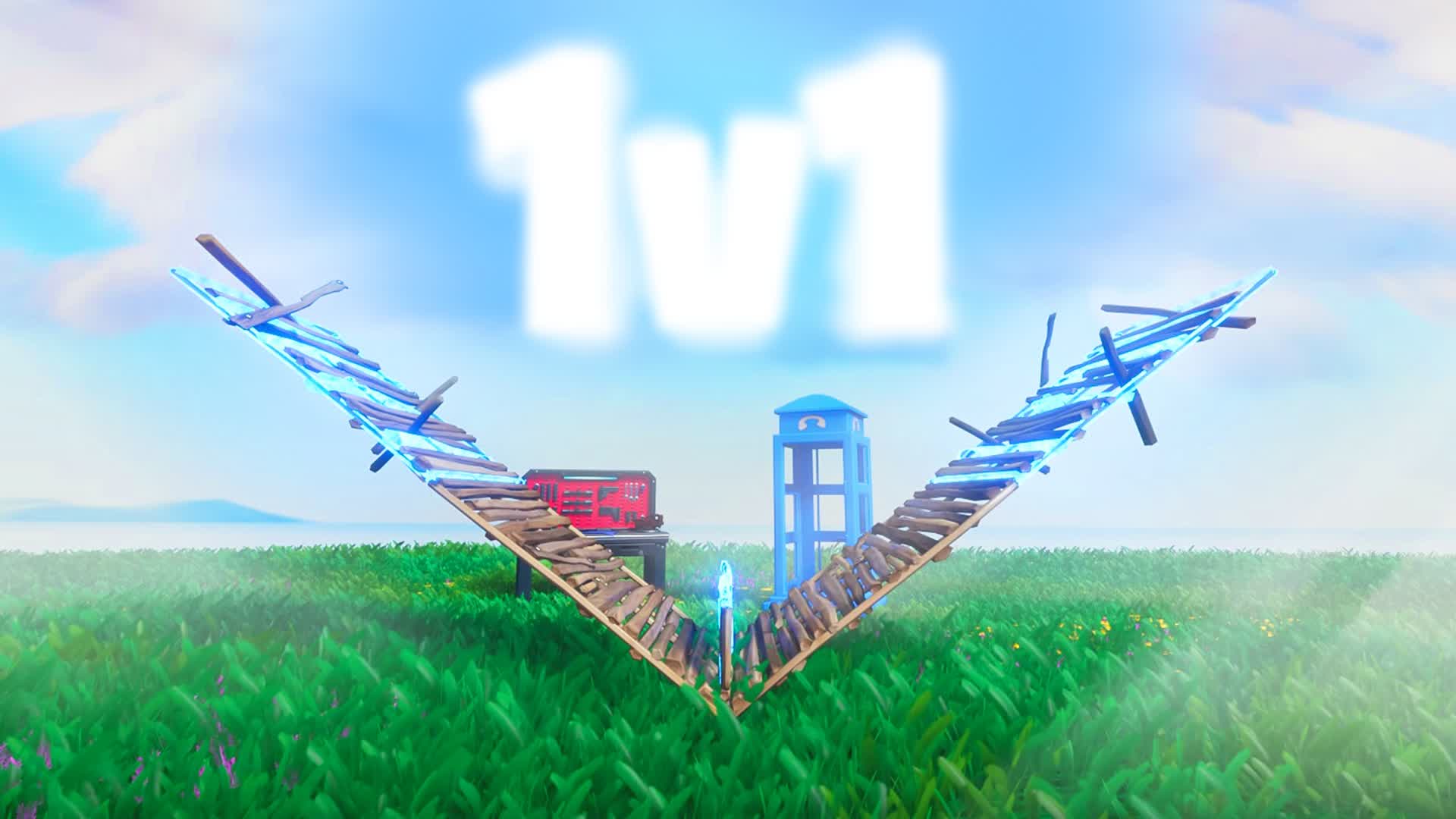 CLEAN 1V1 MAP (200 PUMP) 4682-3087-8184 من ابتكار pengybtw - Fortnite