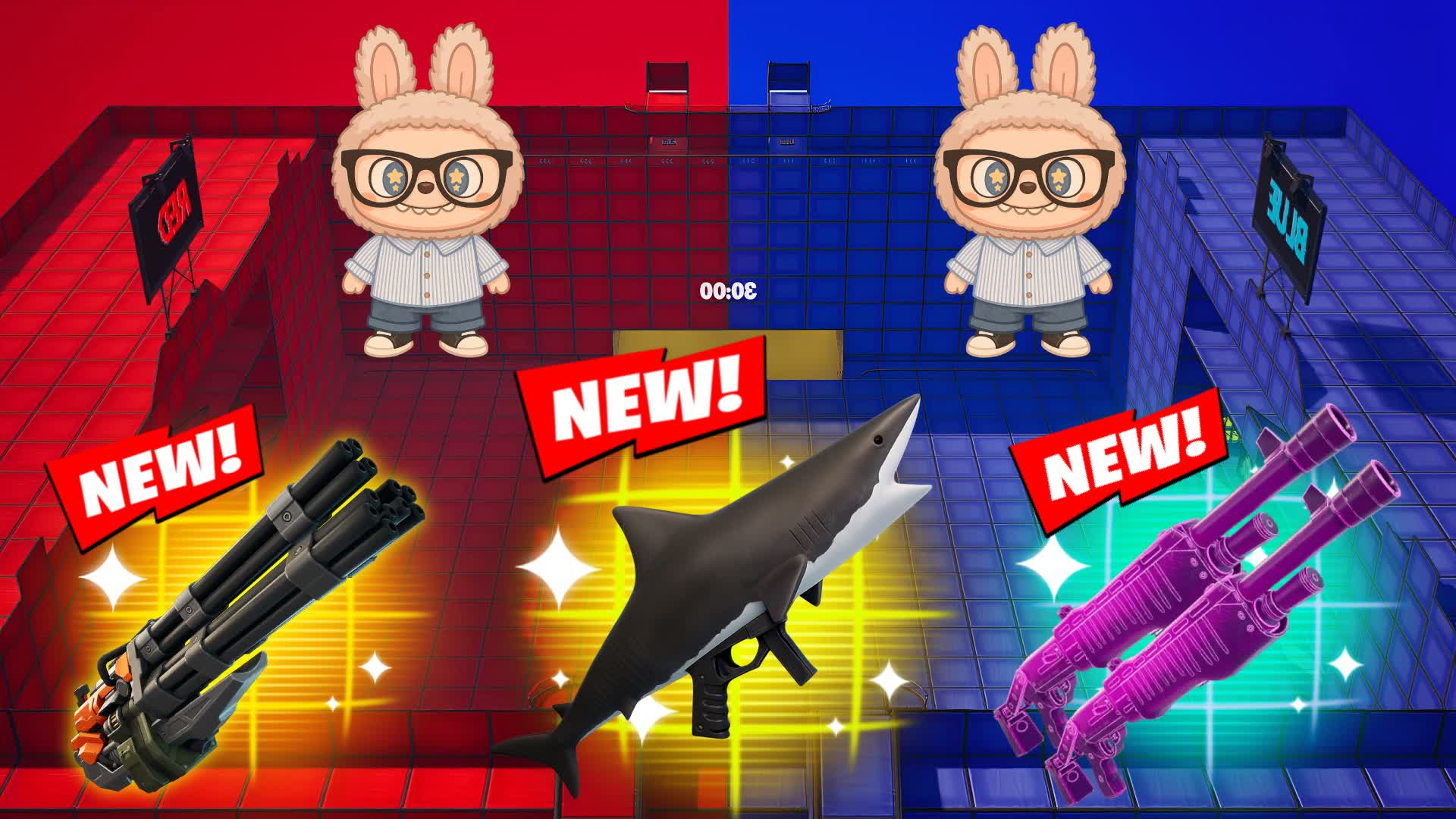 LA BOO BOO RED VS BLUE 🔴🔵 6087-0597-6721 by diamonduefn - Fortnite ...