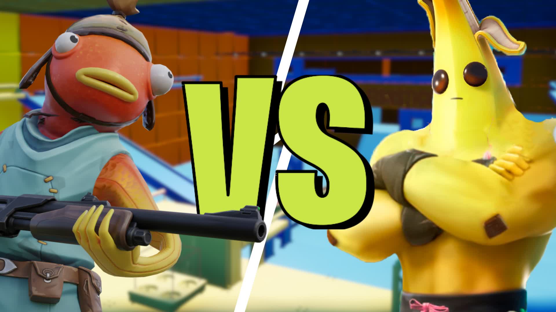 🐡Fishstick VS Pelly🍌 1552-1219-7959 by inferno380 - Fortnite Creative ...