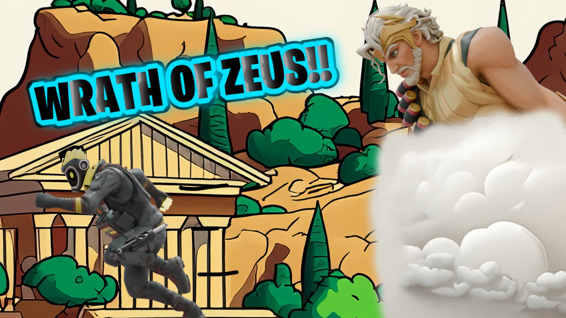 Wrath Of Zeus!! 🌩 0522-0197-9856 by e-wiz - Fortnite Creative Map Code - Fortnite.GG