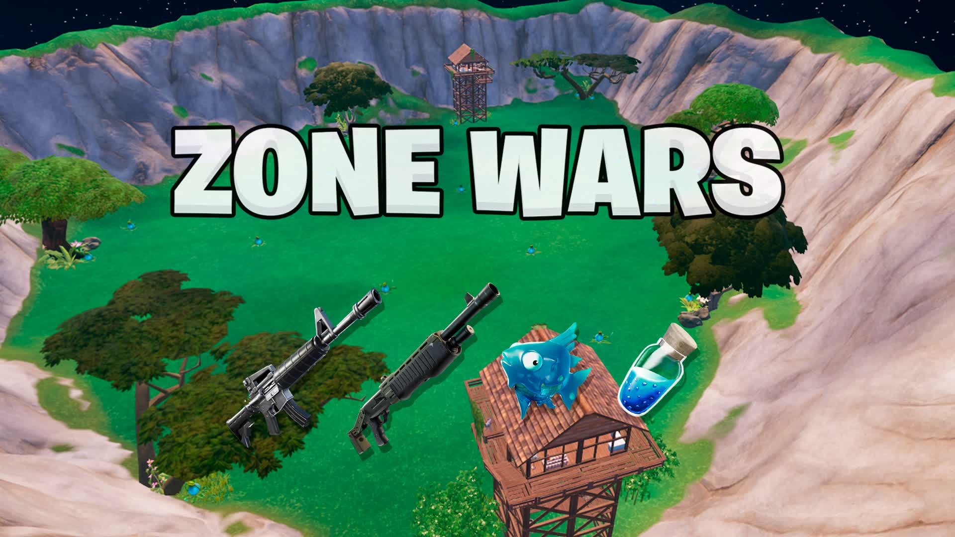 🏆 GOD ZONE WARS 0356-2853-4854 by pkm - Fortnite Creative Map Code - Fortnite.GG