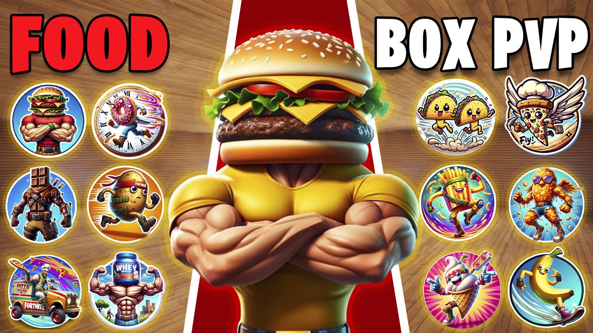 Food Box PVP🍔📦 7558-5769-1957 by moha01 - Fortnite Creative Map Code ...