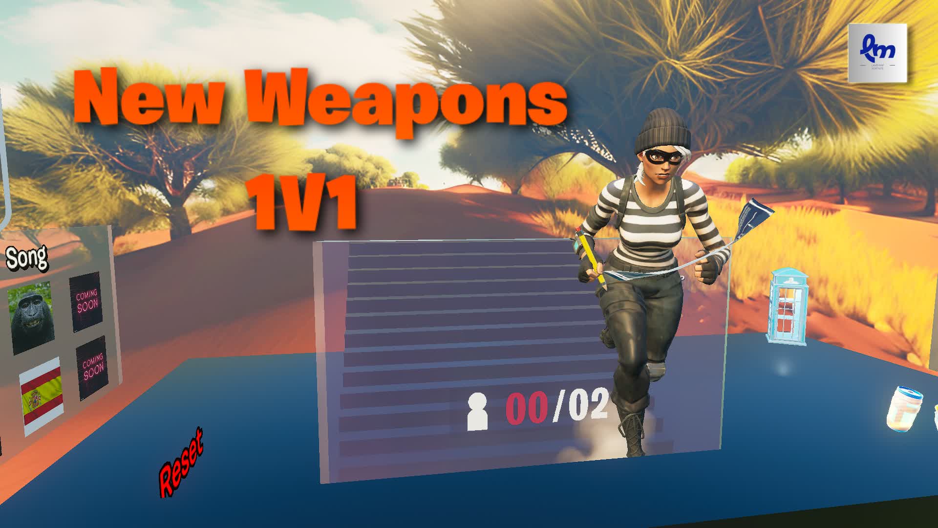 Best 1V1 Map 7342-3970-4356 by landmap - Fortnite Creative Map Code ...