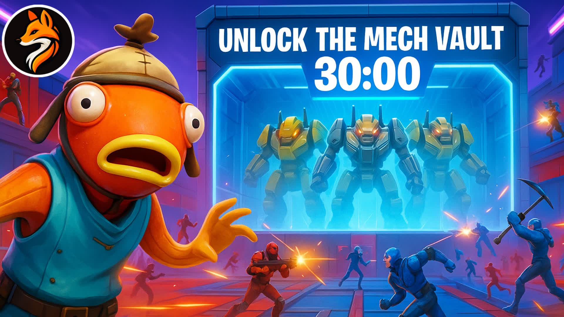 Red vs Blue 2 - Mech Vault Team FFA 1524-7987-8107 by foxware - Fortnite Creative Map Code ...