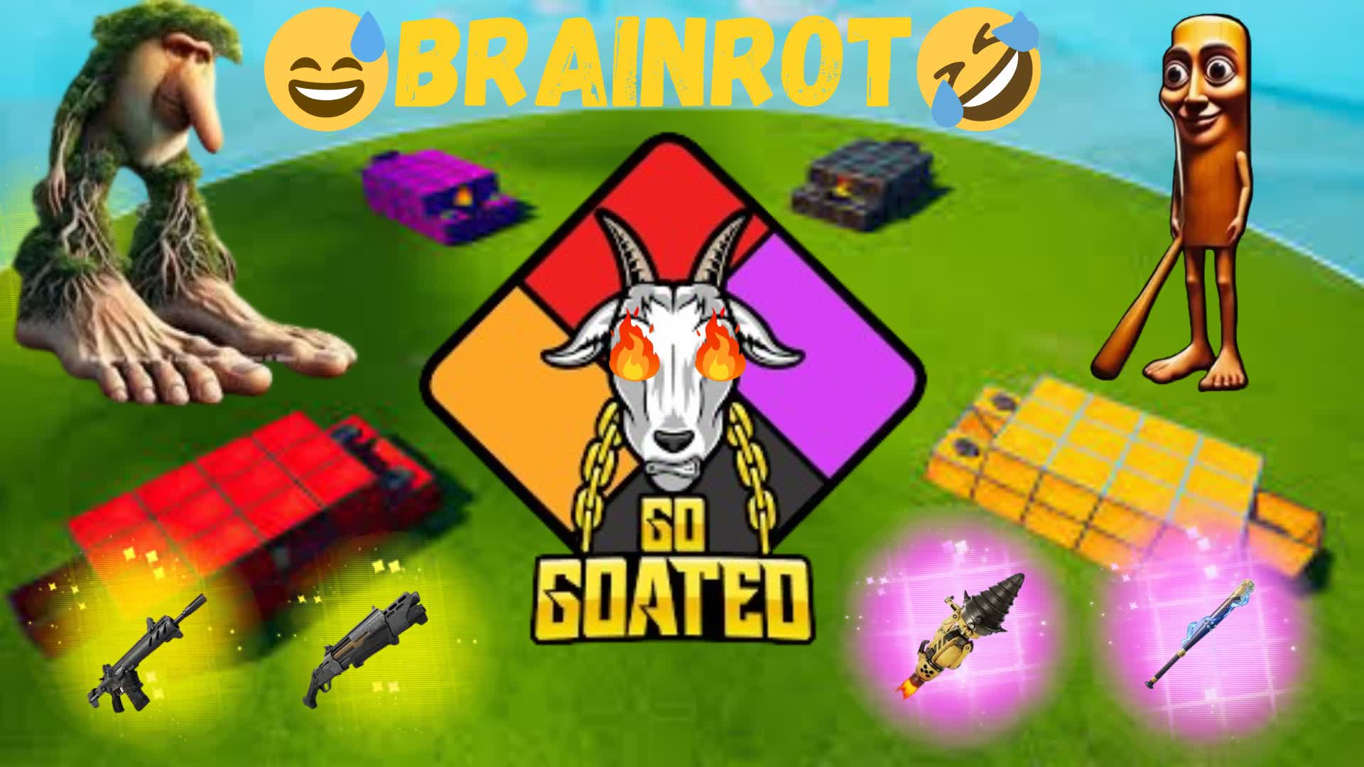 UTIMATE BRAINROT GO GOATED 5809-4092-7790 by unrealsnow - Fortnite ...
