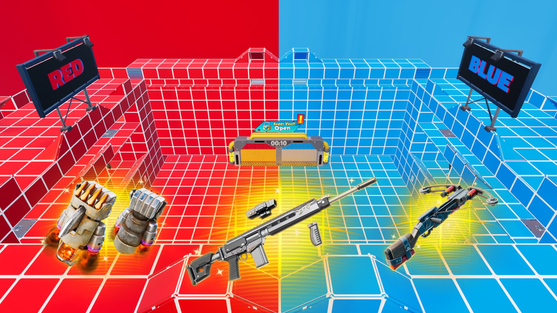 OCHI RED VS BLUE 🔴 🔵 6781-4599-3508 by iliev - Fortnite Creative Map ...