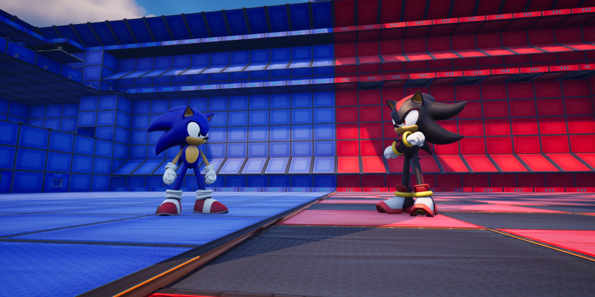 RED VS BLUE 🔵 SONIC & SHADOW 🔴 3958-0044-3607 by rth_studios - Fortnite ...