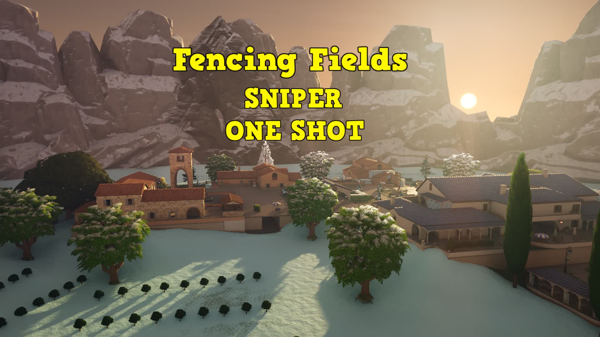 🎯 SNIPER ONE SHOT [Fencing Fields] 9367-3357-5779 by sk7line - Fortnite ...