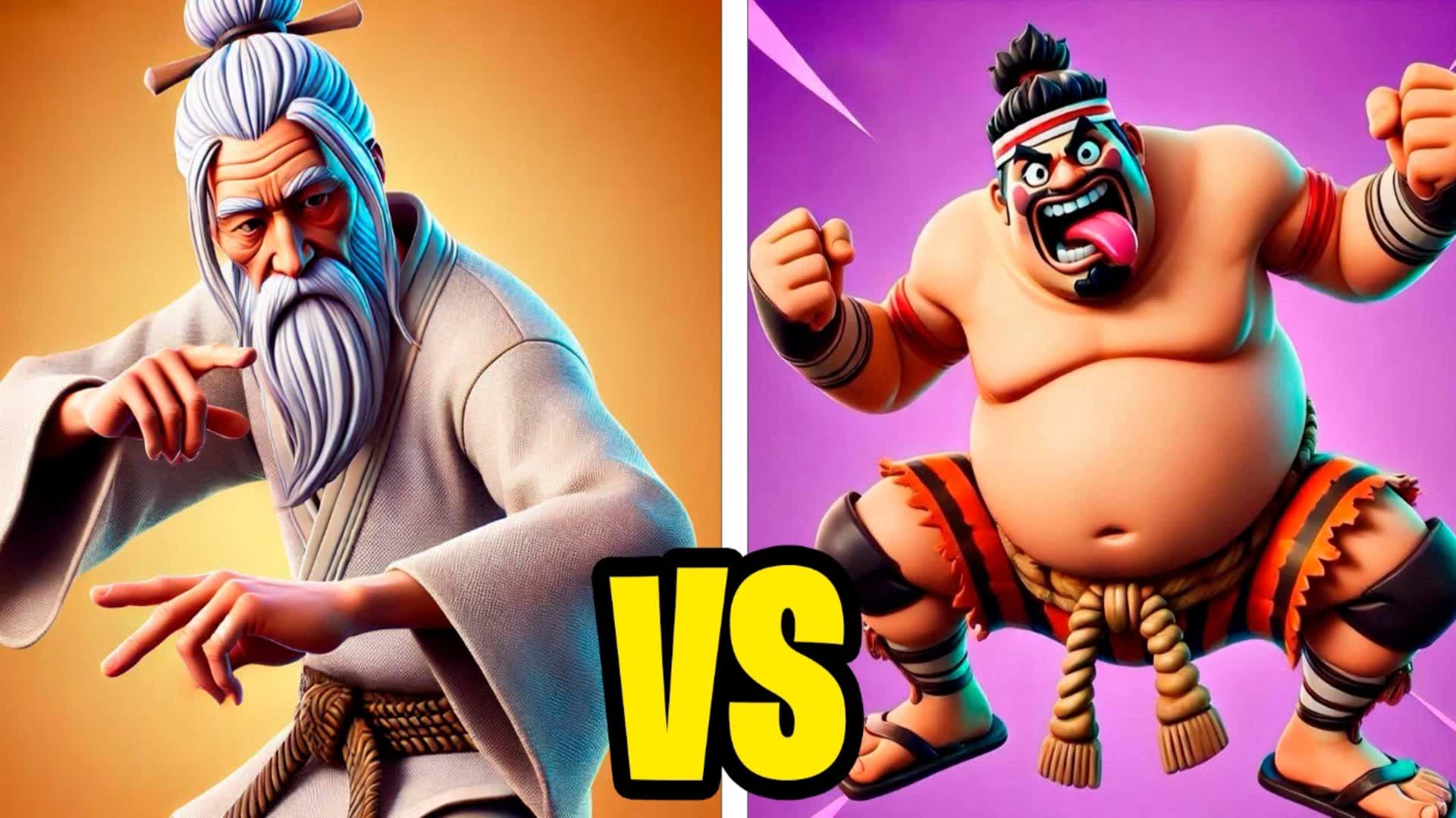 🔴OLD SENSEI VS SUMO GUY🔵 3548-6792-1493 by ilovakrkl - Fortnite ...