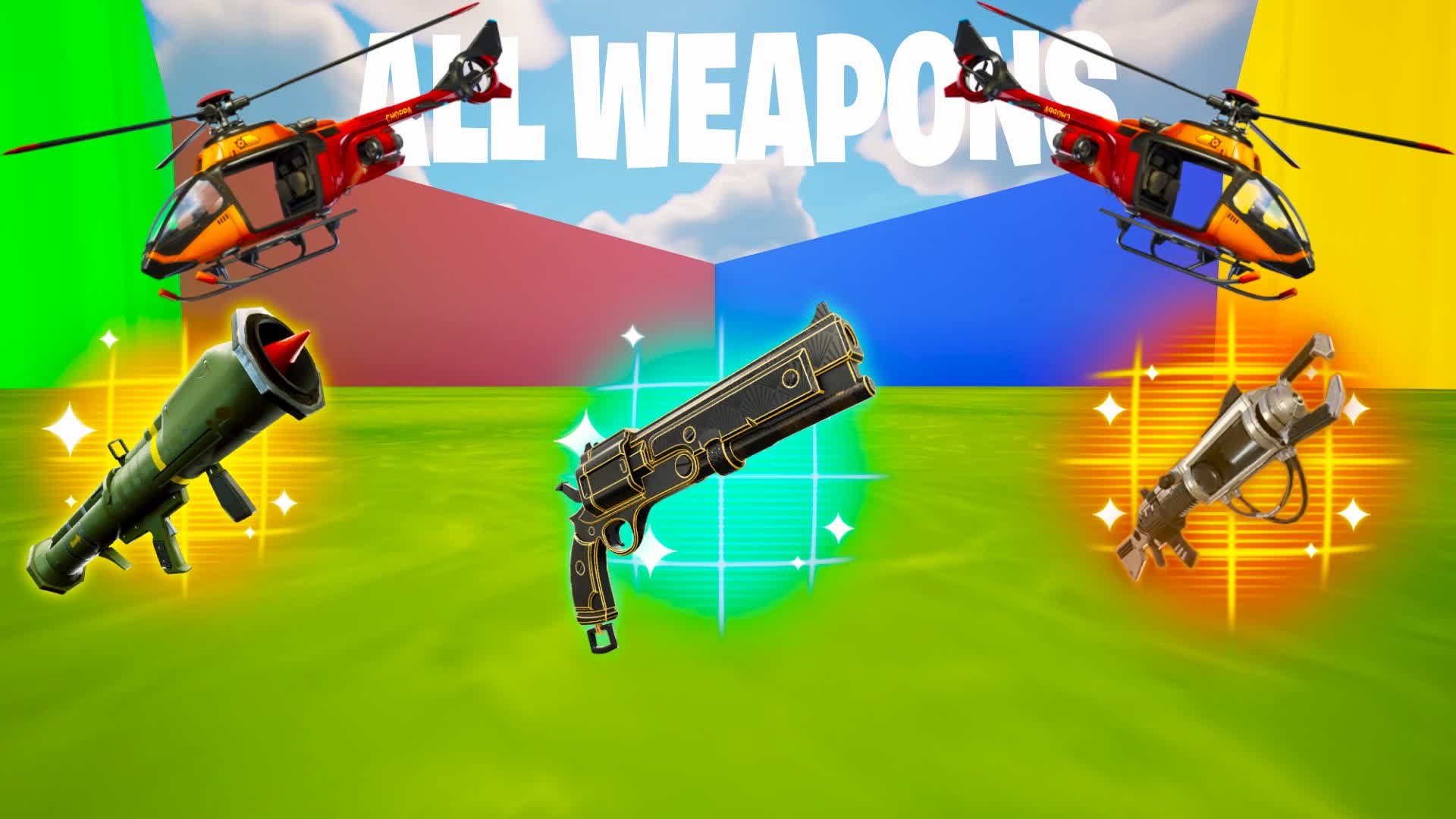 ALL WEAPONS FREE FOR ALL 2254-4257-9171 by mystcreative - Fortnite ...