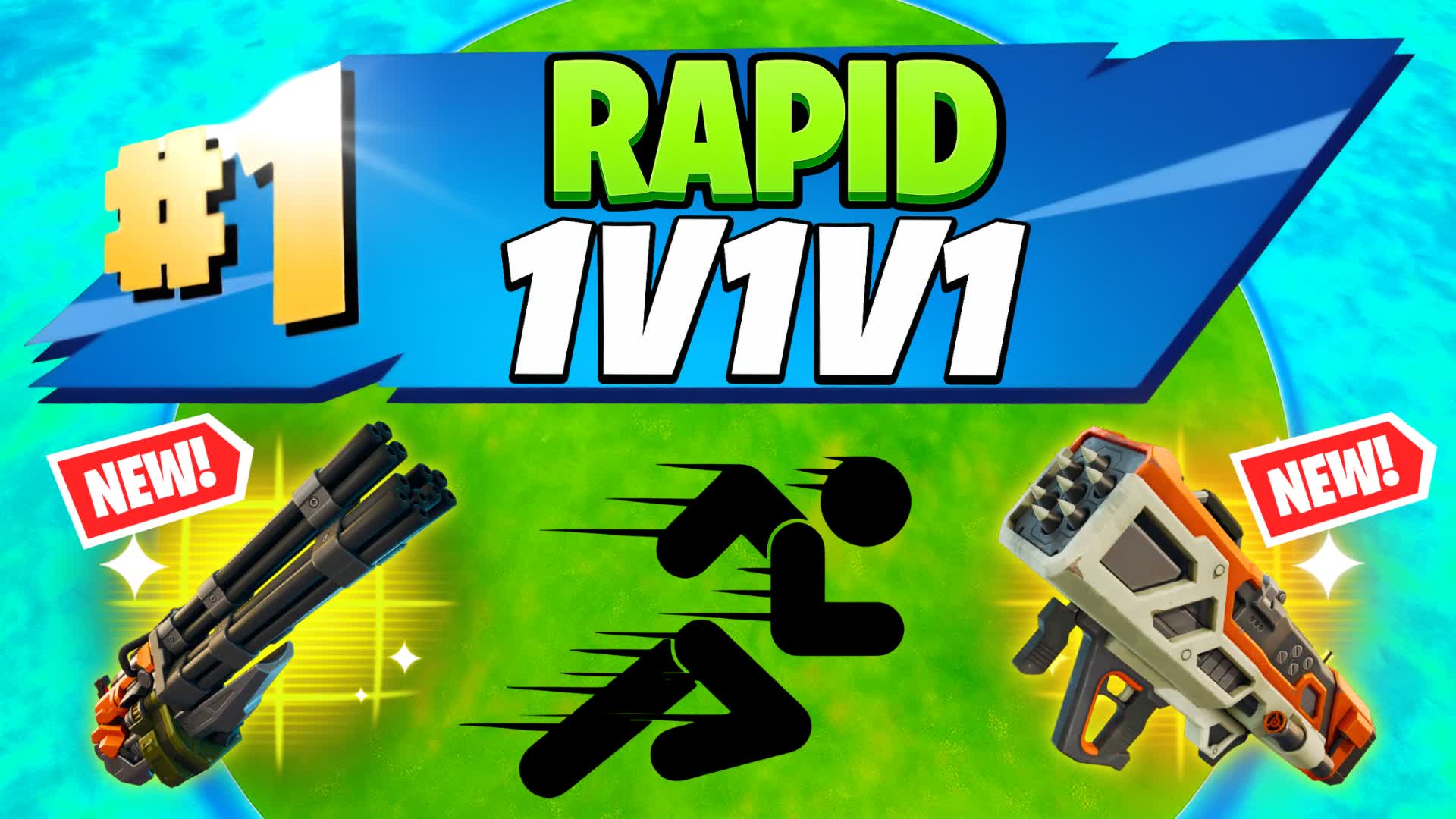 1V1V1 RAPID 1V1 REALISTIC FREE FOR ALL 2180-3152-9296 by checco - Fortnite