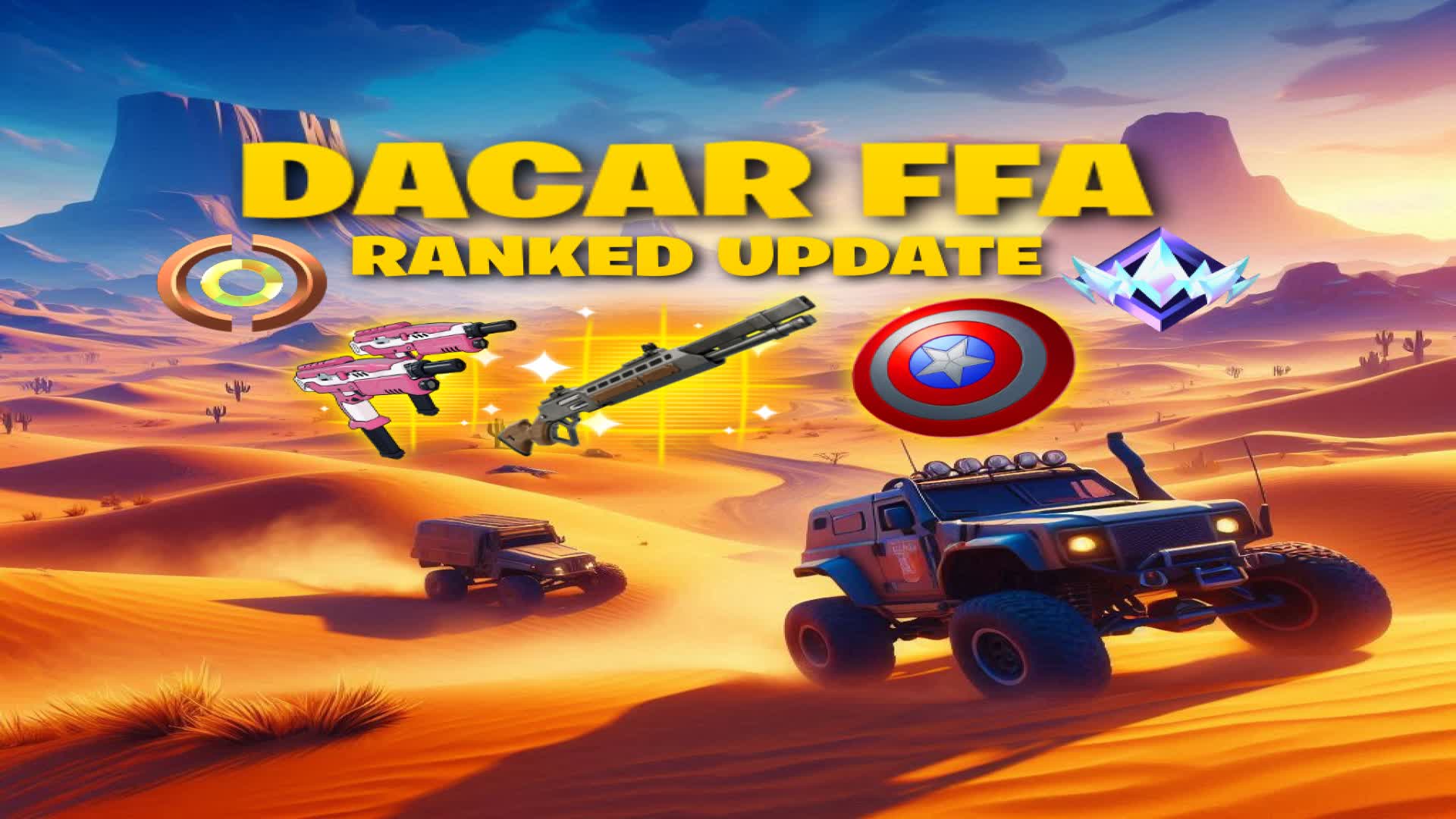 DACAR FFA 🏜️🐪 8314-7259-9989 by luarr - Fortnite Creative Map Code ...