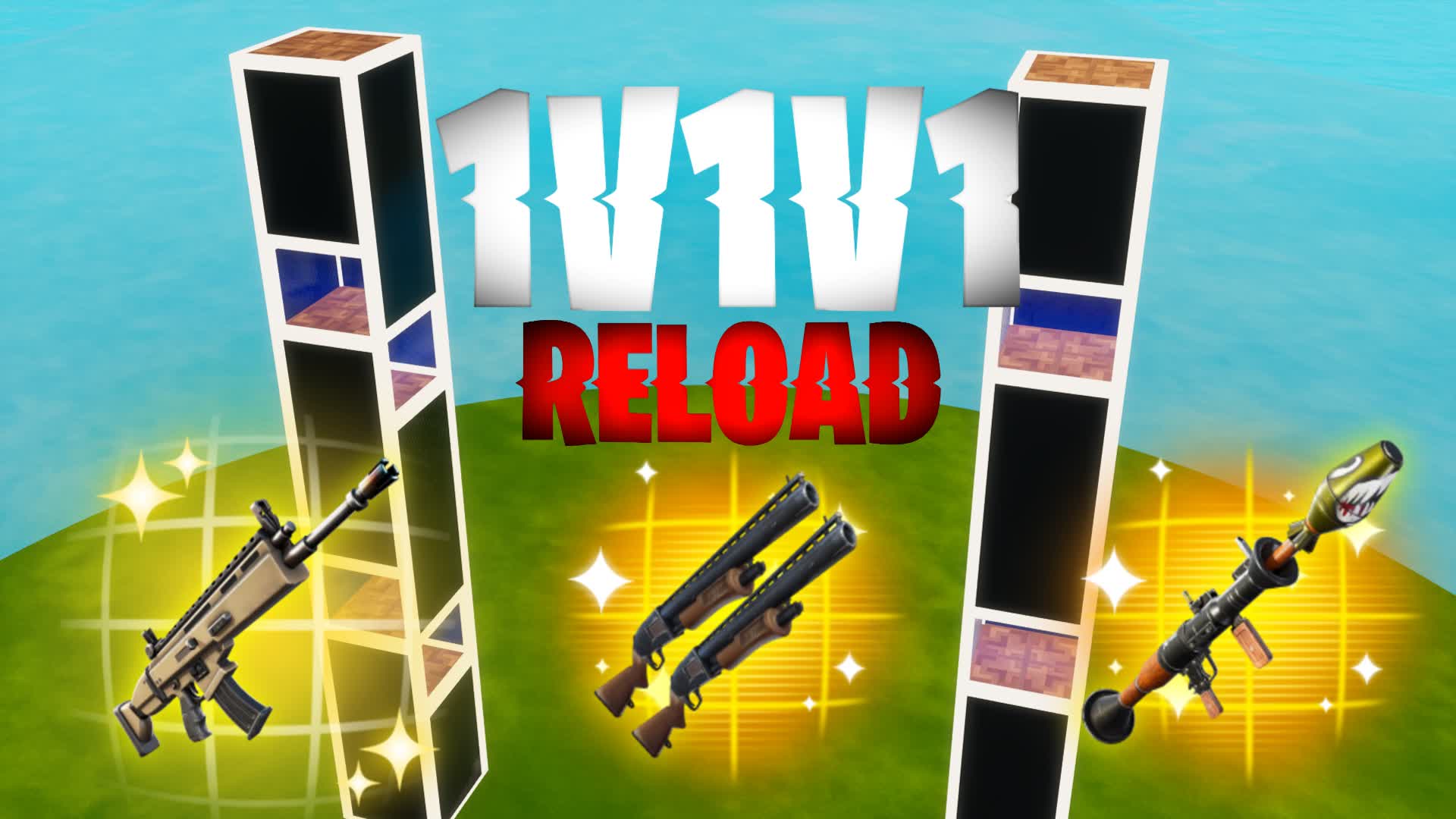 1V1V1 PILLAR RELOAD (REALISTICS) 9785-9870-5144 by panda31 - Fortnite Creative Map Code ...