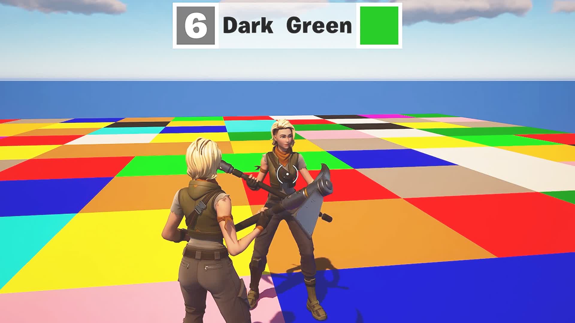 Color Block Fighting 8222-6999-2309 by morefun - Fortnite Creative Map Code - Fortnite.GG