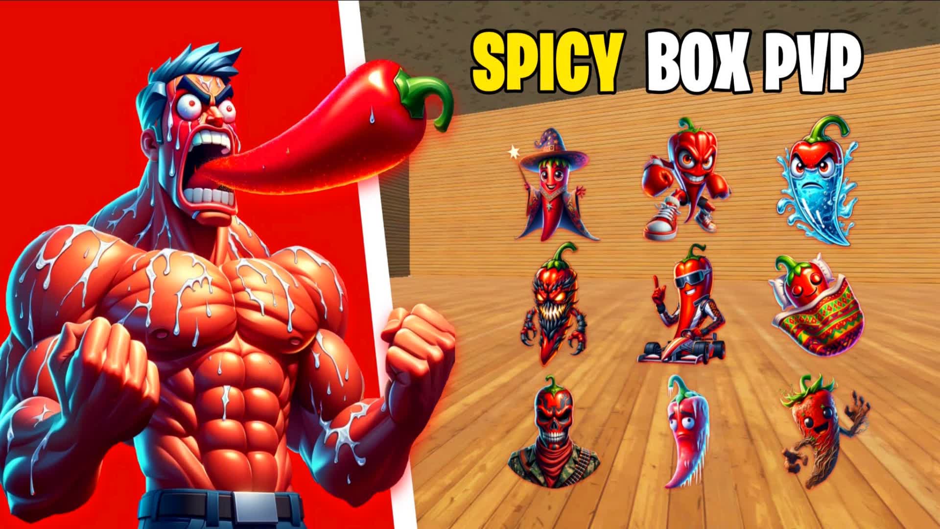 🌶SPICY BOX PVP 📦 2975-9395-9929 by ddbros - Fortnite