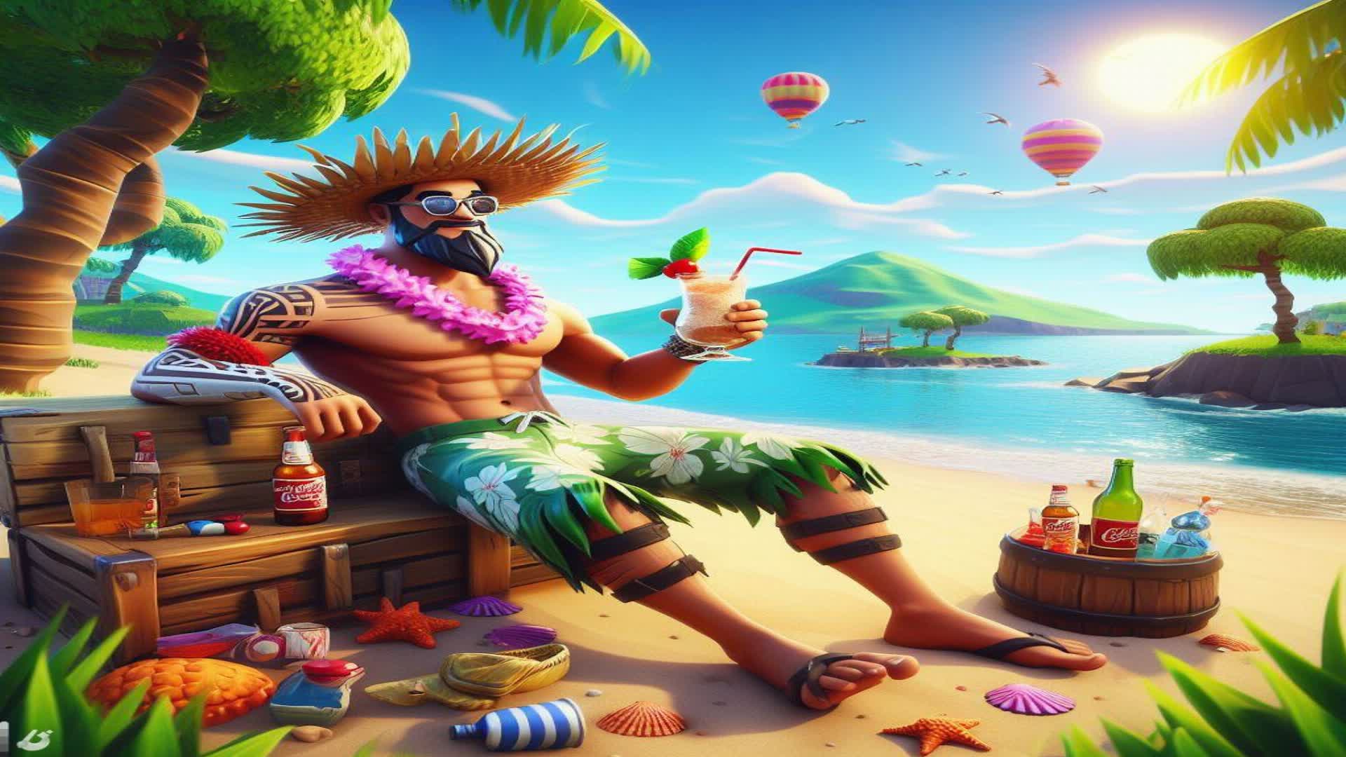 HAWAII ZONEWARS 🌴 2613-0025-5605 by xalify - Fortnite Creative Map Code ...