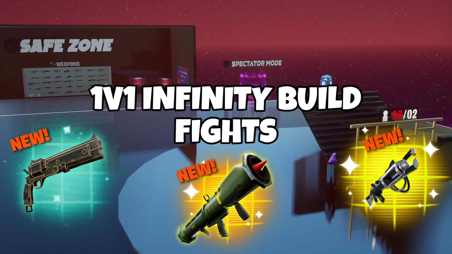 1V1 INFINITY BUILD FIGHTS 0475-0024-3462 by fab10yt - Fortnite Creative ...