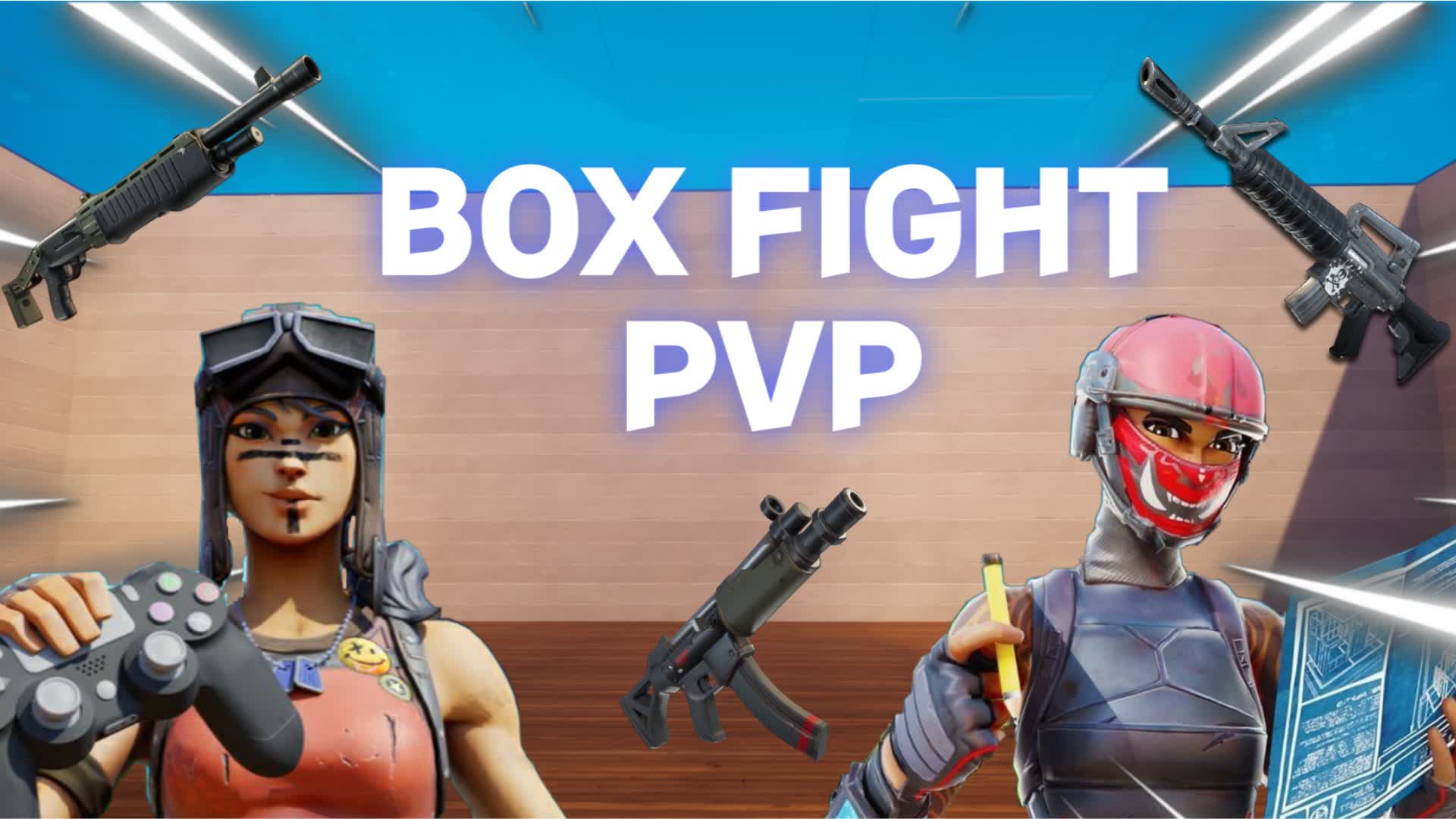 BOX FIGHT PVP NGZ 3377-9658-3140 by ngrz - Fortnite Creative Map Code ...