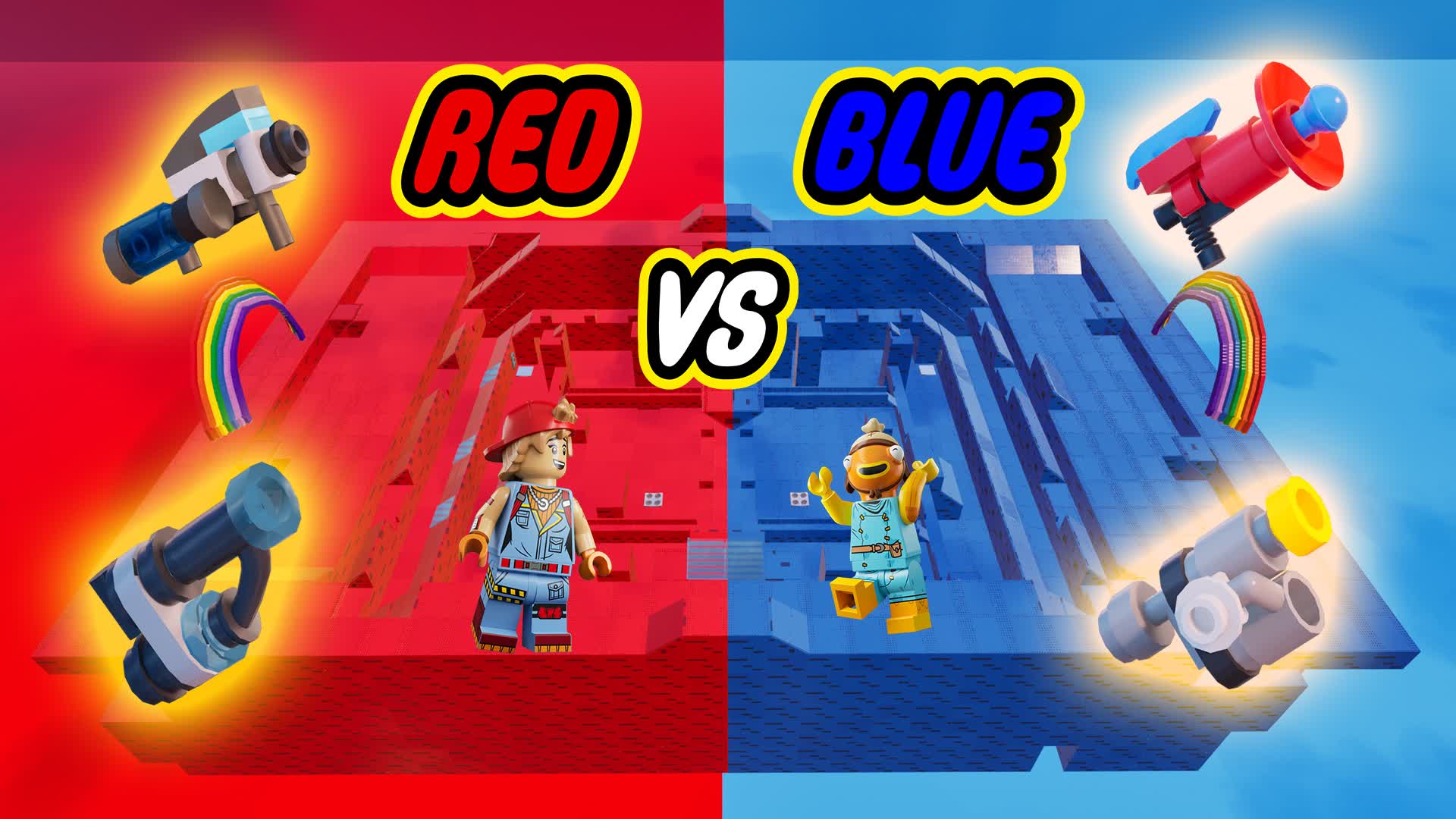 ULTRA🧱RED VS BLUE🔴🔵🧱BRICK 9573-1872-6134 by wayza - Fortnite Creative ...