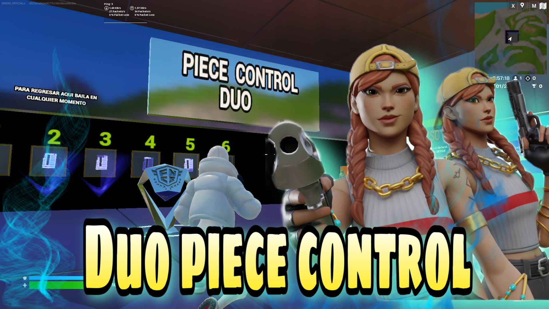 DUO PIECE CONTROL MAP 0374-4433-4532 by mnene - Fortnite Creative Map Code - Fortnite.GG
