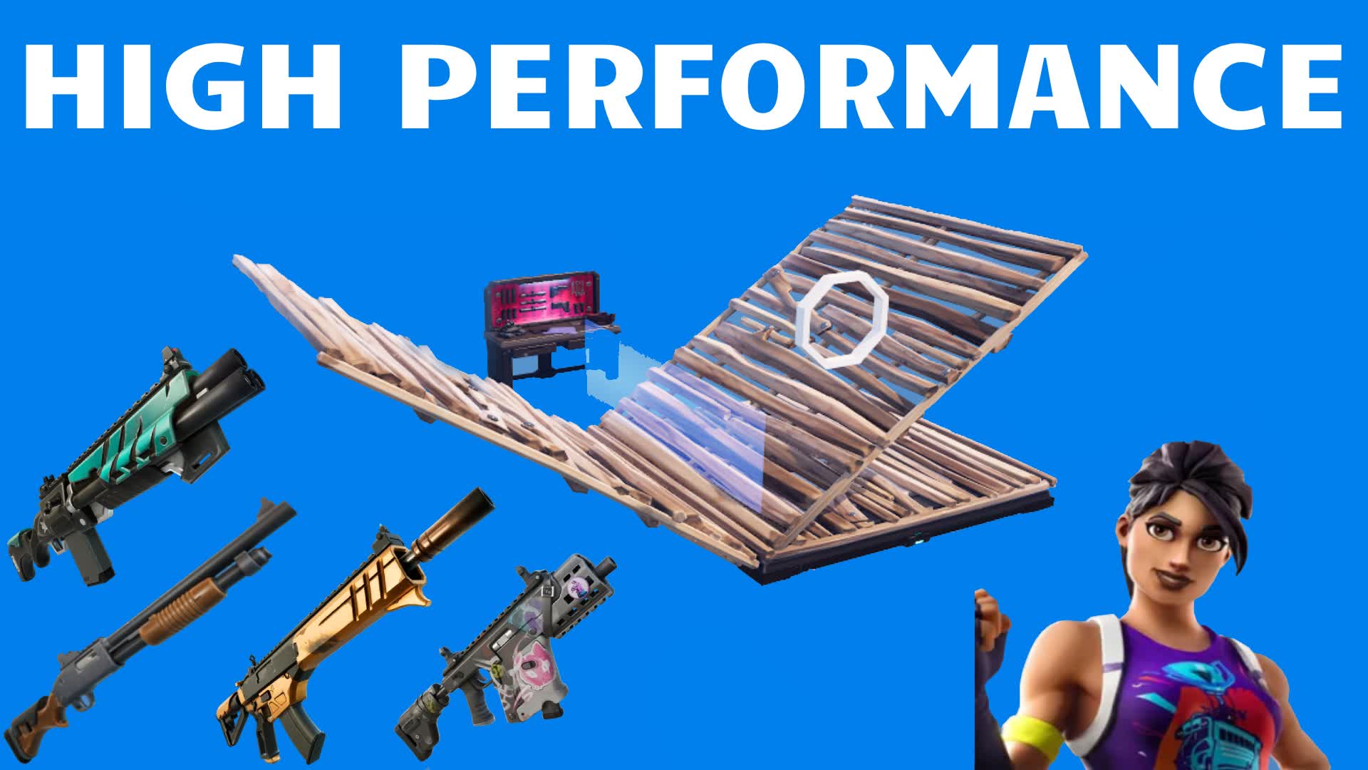 HIGH PERFORMANCE 1V1 9125-2237-5158 by r.y.z.e.n - Fortnite Creative ...