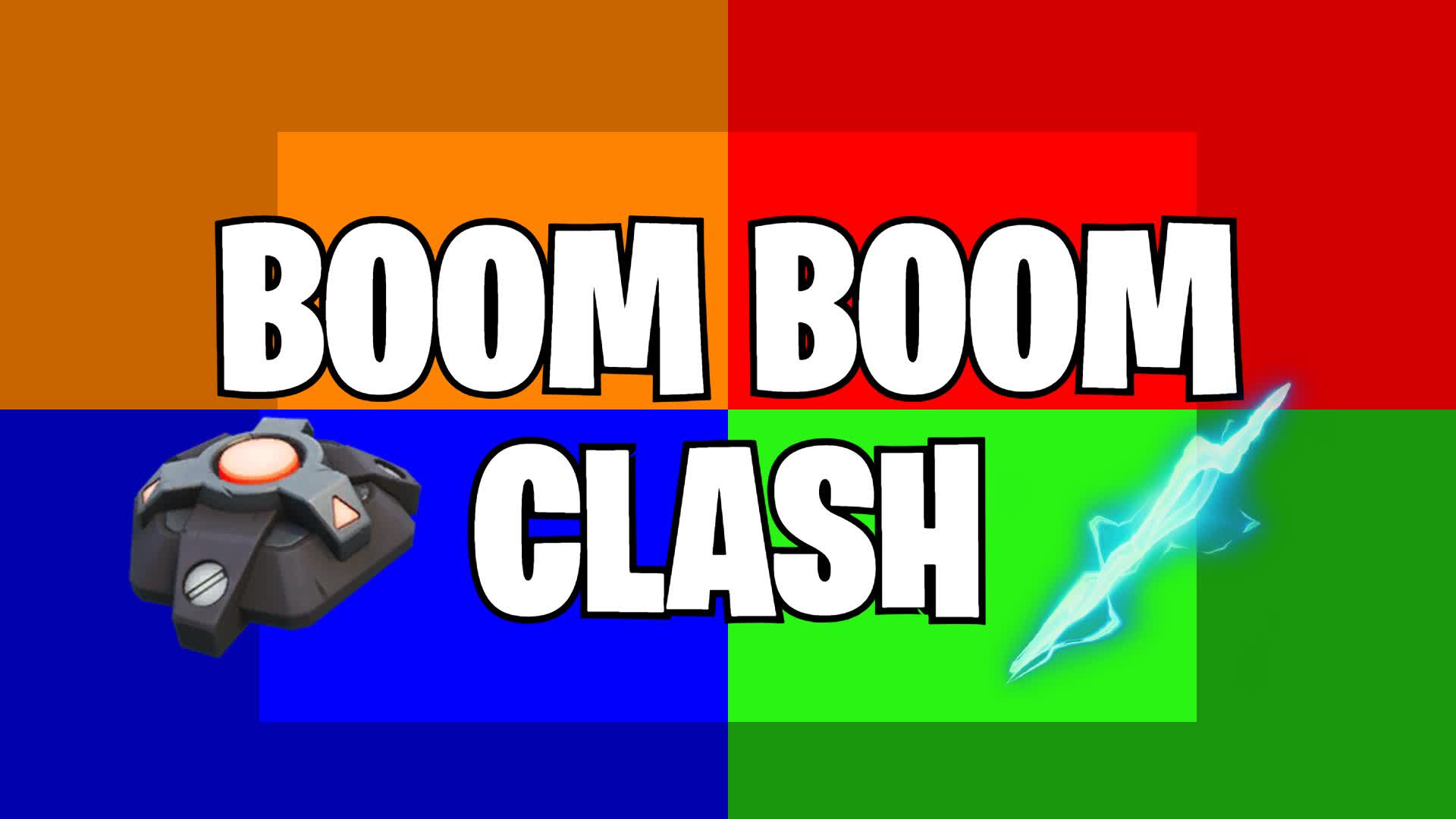 BOOM BOOM CLASH💥 9114-6077-3798 by xaemaps - Fortnite Creative Map Code ...