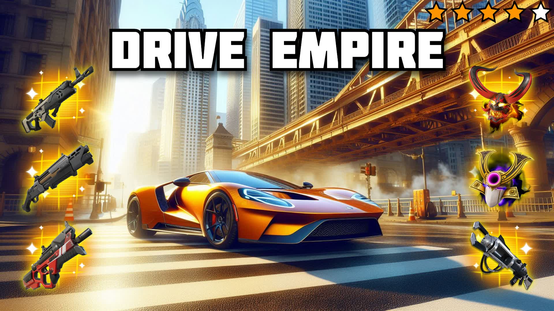 DRIVE EMPIRE - FFA RP 9116-3976-5759 by philip2w - Fortnite Creative Map Code - Fortnite.GG