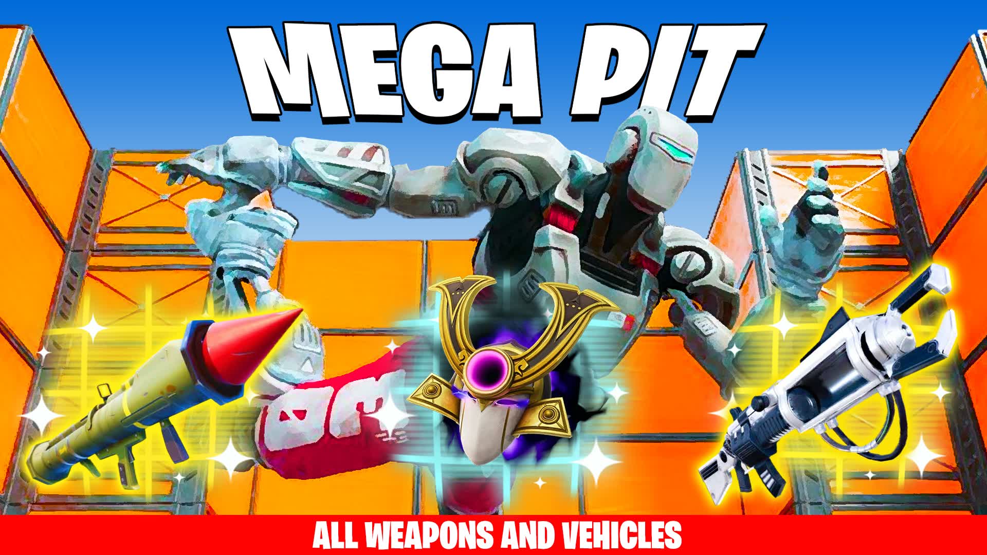 MEGA PIT - الحفرة ميجا 0645-2689-6705 by themaps - Fortnite Creative Map Code - Fortnite.GG