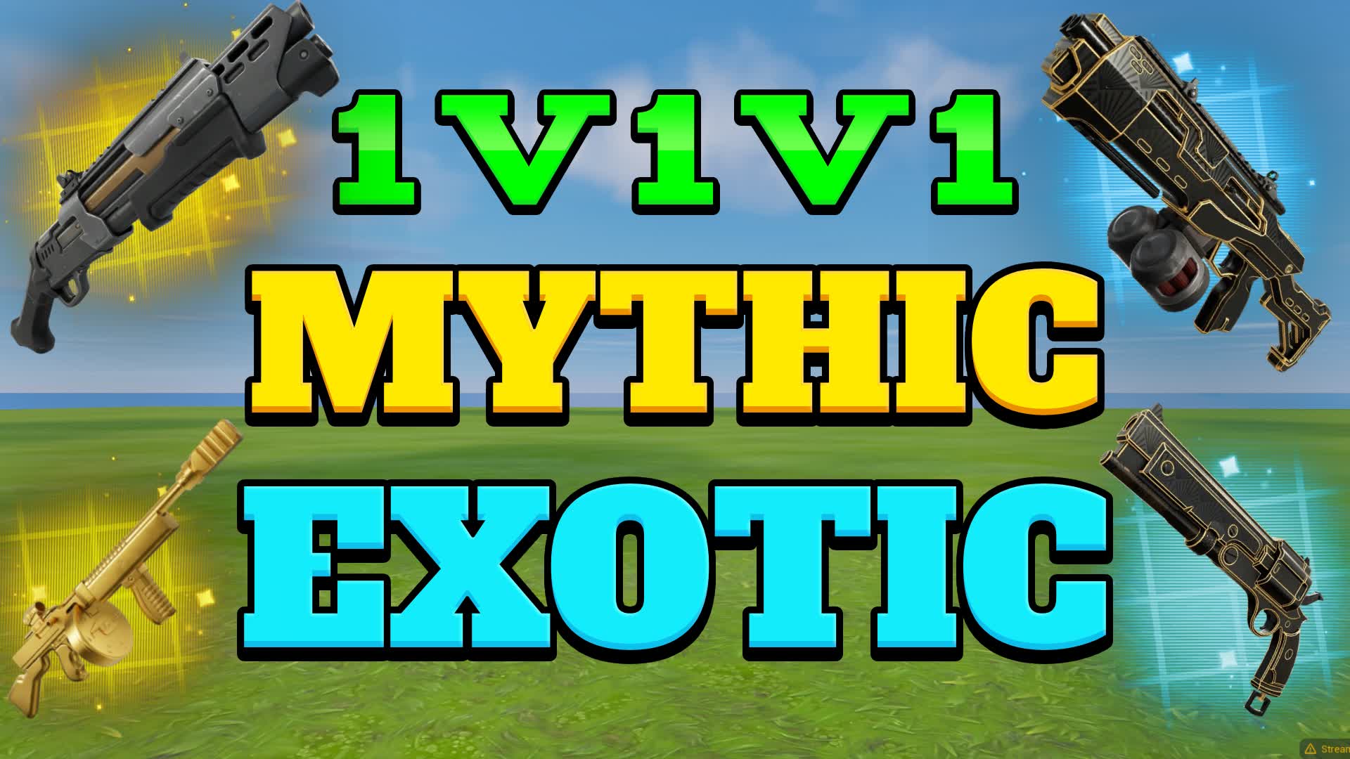 1v1v1 MYTHIC EXOTHIC 1v1 Realistics FFA 8210-5552-8004 by mocr - Fortnite Creative Map Code ...
