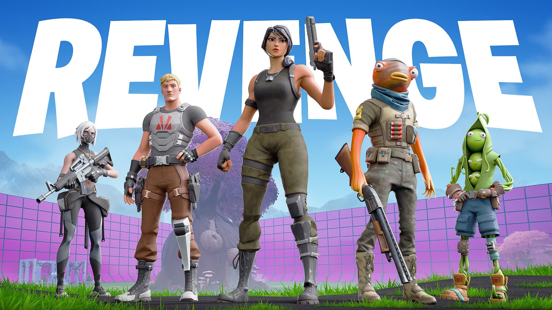 Revenge - Free For All 7421-3560-3372 من ابتكار bency - Fortnite