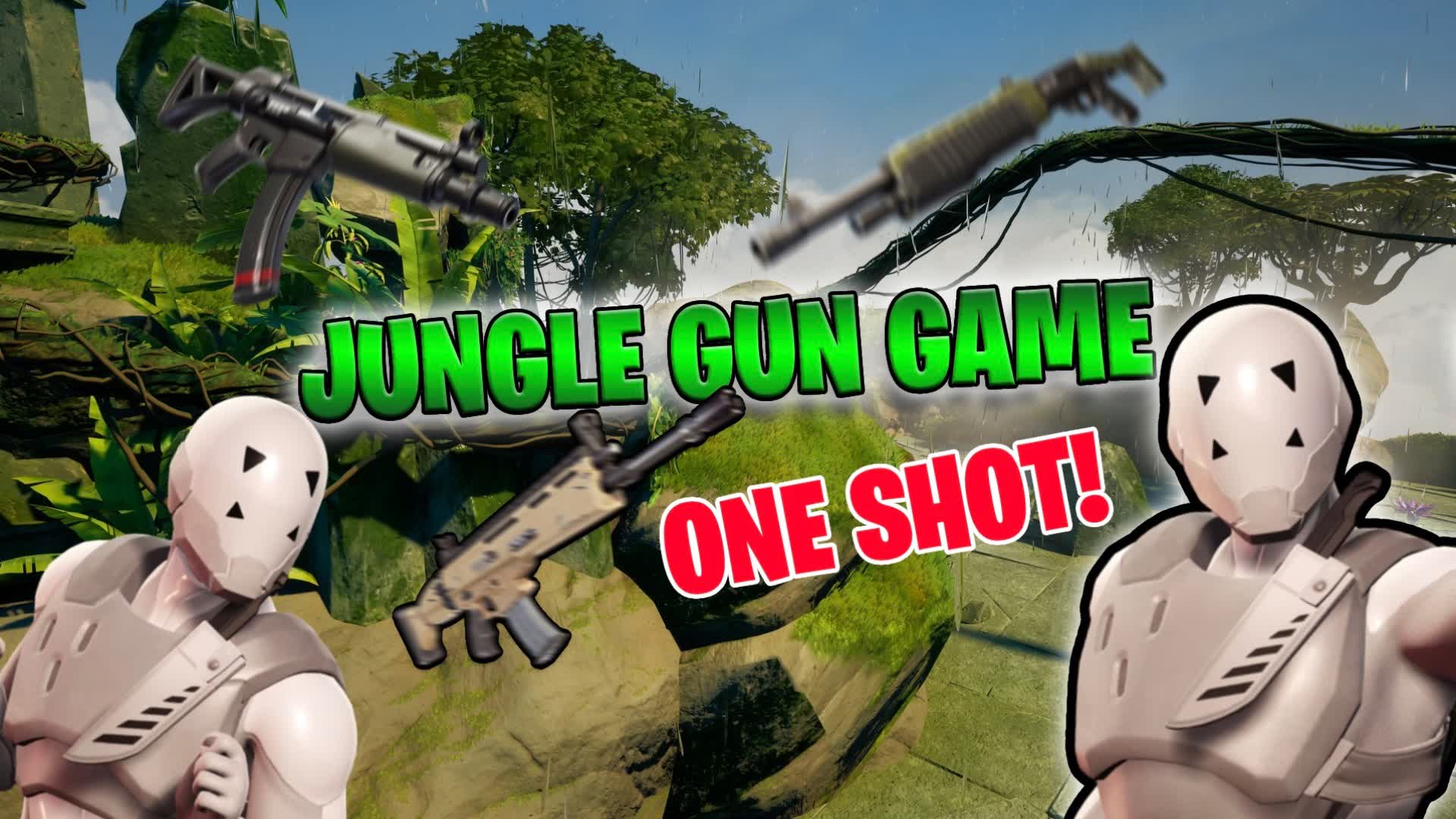 JUNGLE GUN GAME (One shot) 9433-6585-2254 by clxpyt - Fortnite Creative ...