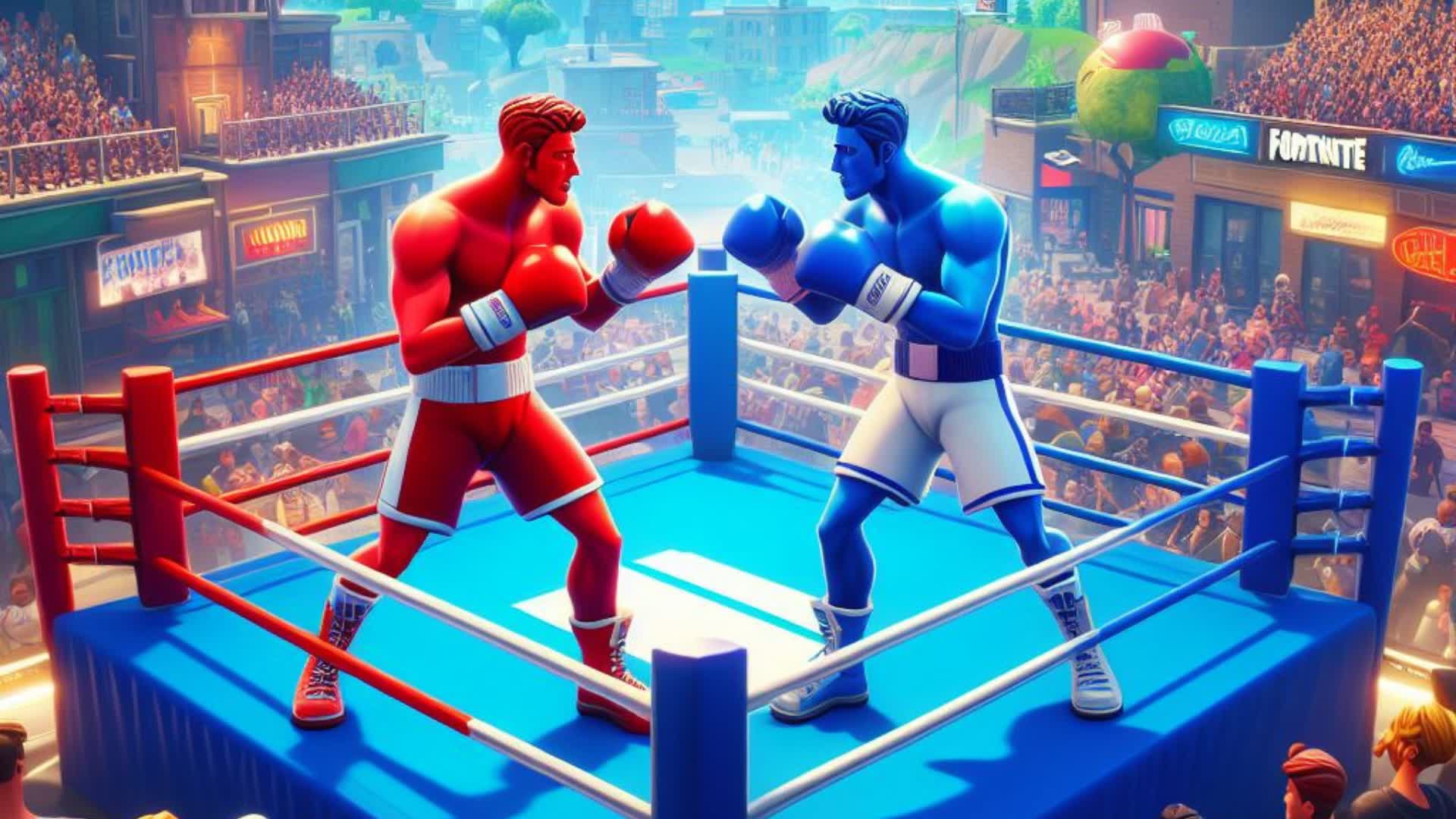 MMA RED VS BLUE 🔴🔵 5330-9954-9845 من ابتكار azilia - Fortnite