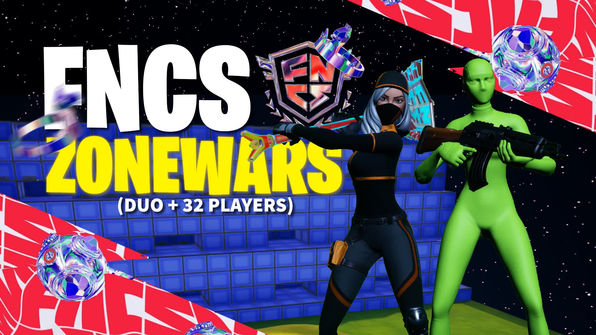 FNCS Zonewars🏆 (32 Player Lategame Duo) 3939-6951-9659 by extrem ...