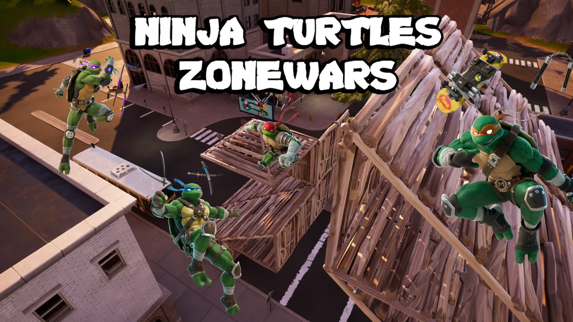NINJA TURTLE ZONEWARS 5053-5315-5282 by 0sachiko - Fortnite Creative ...