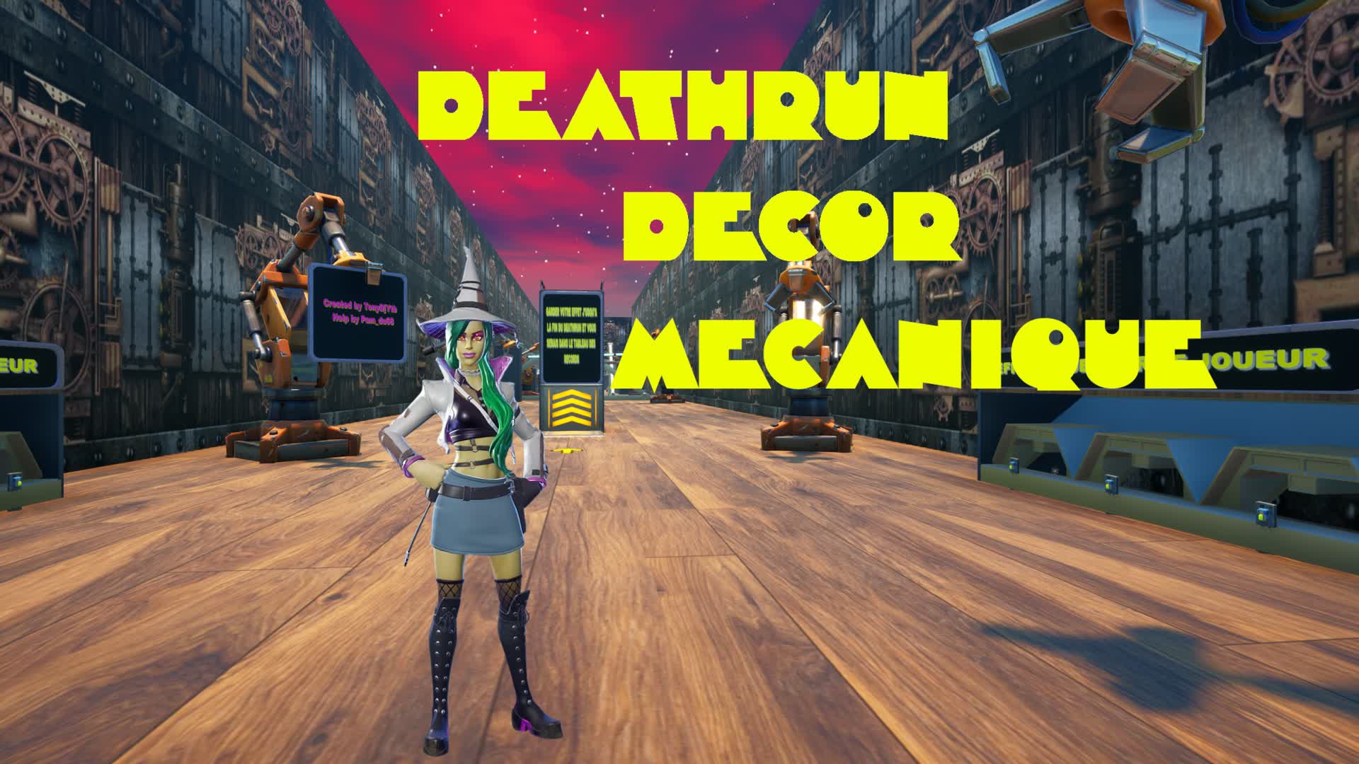 DEATHRUN MECANIQUE DECOR 4006-4090-0107 by t02 - Fortnite Creative Map ...