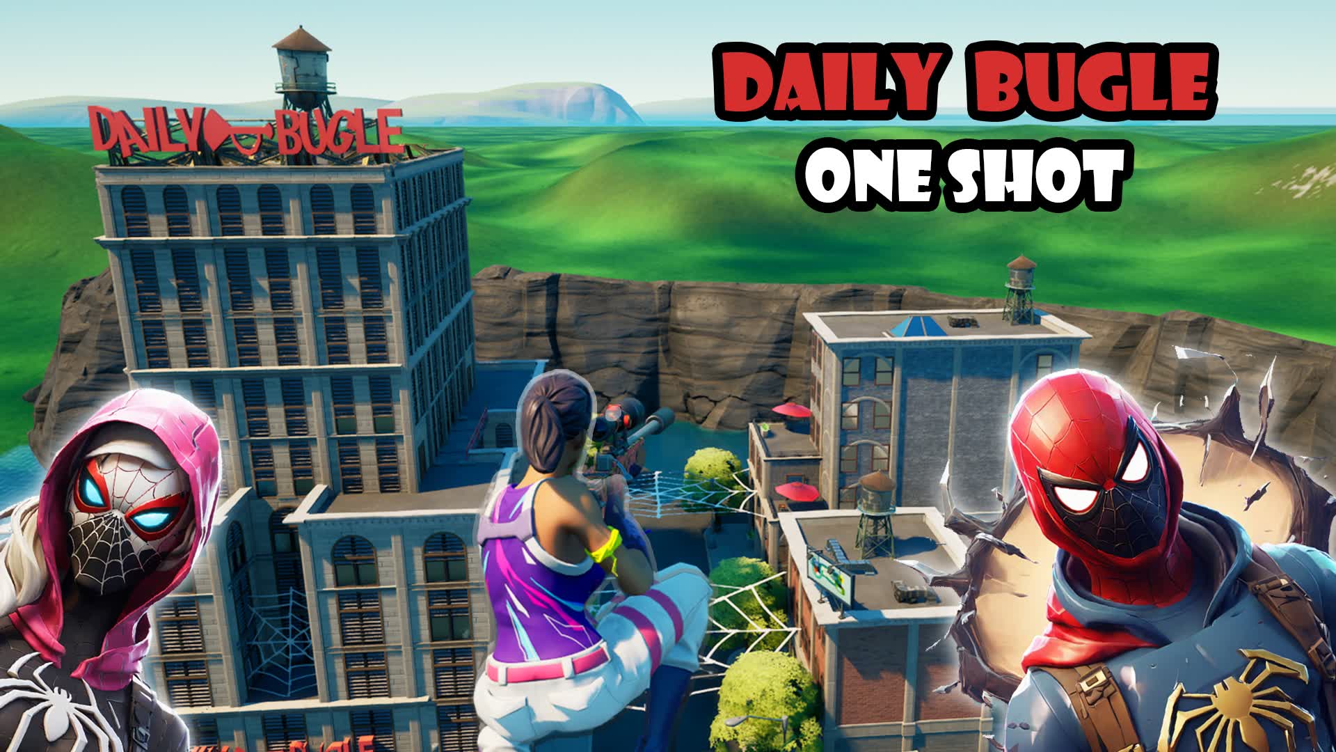 daily bugle One shot 5943-3688-8817 by hosxel - Fortnite Creative Map ...