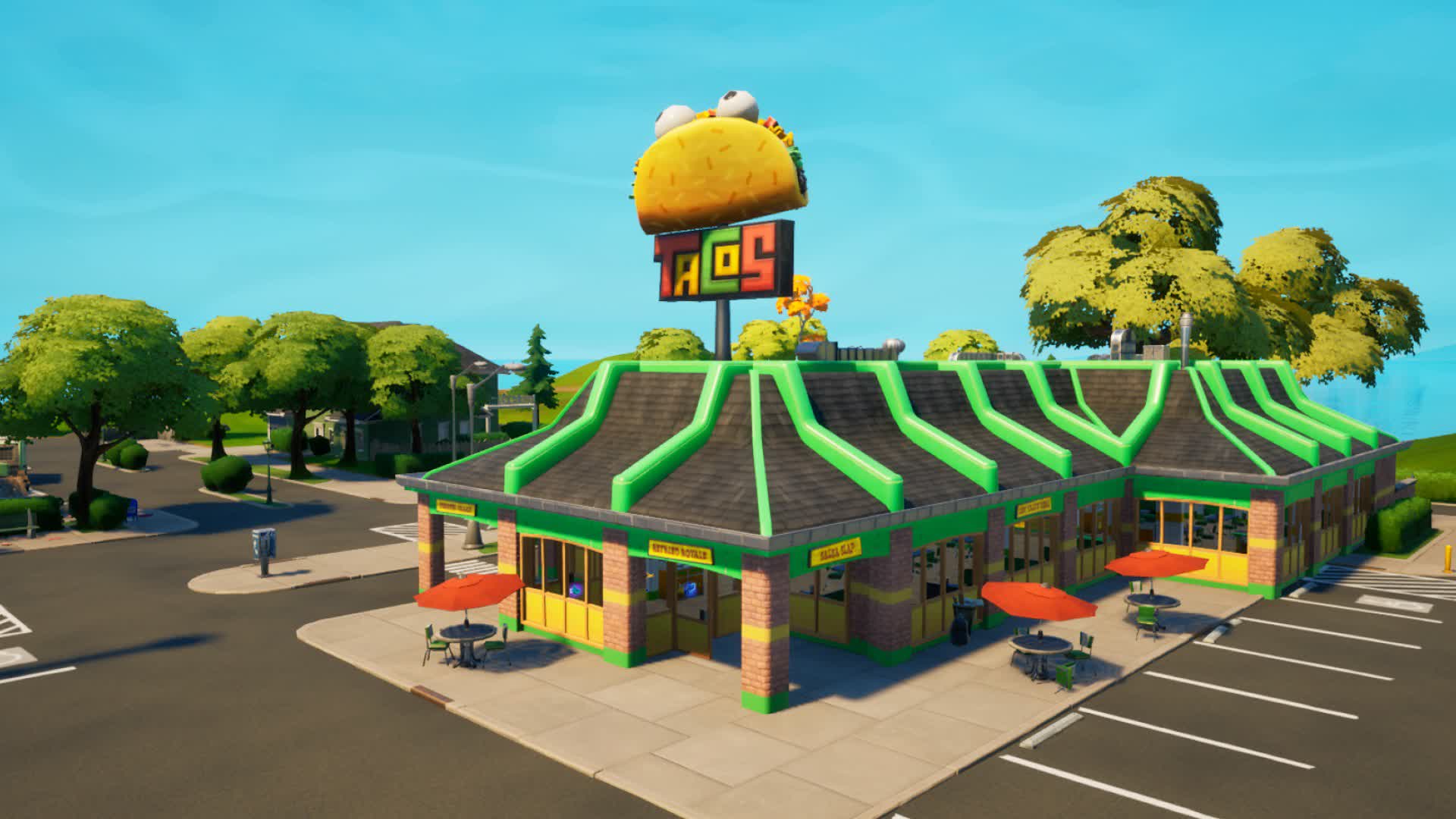 OG Greasy Grove Zone Wars 9554-9319-0390 من ابتكار superpumped - Fortnite