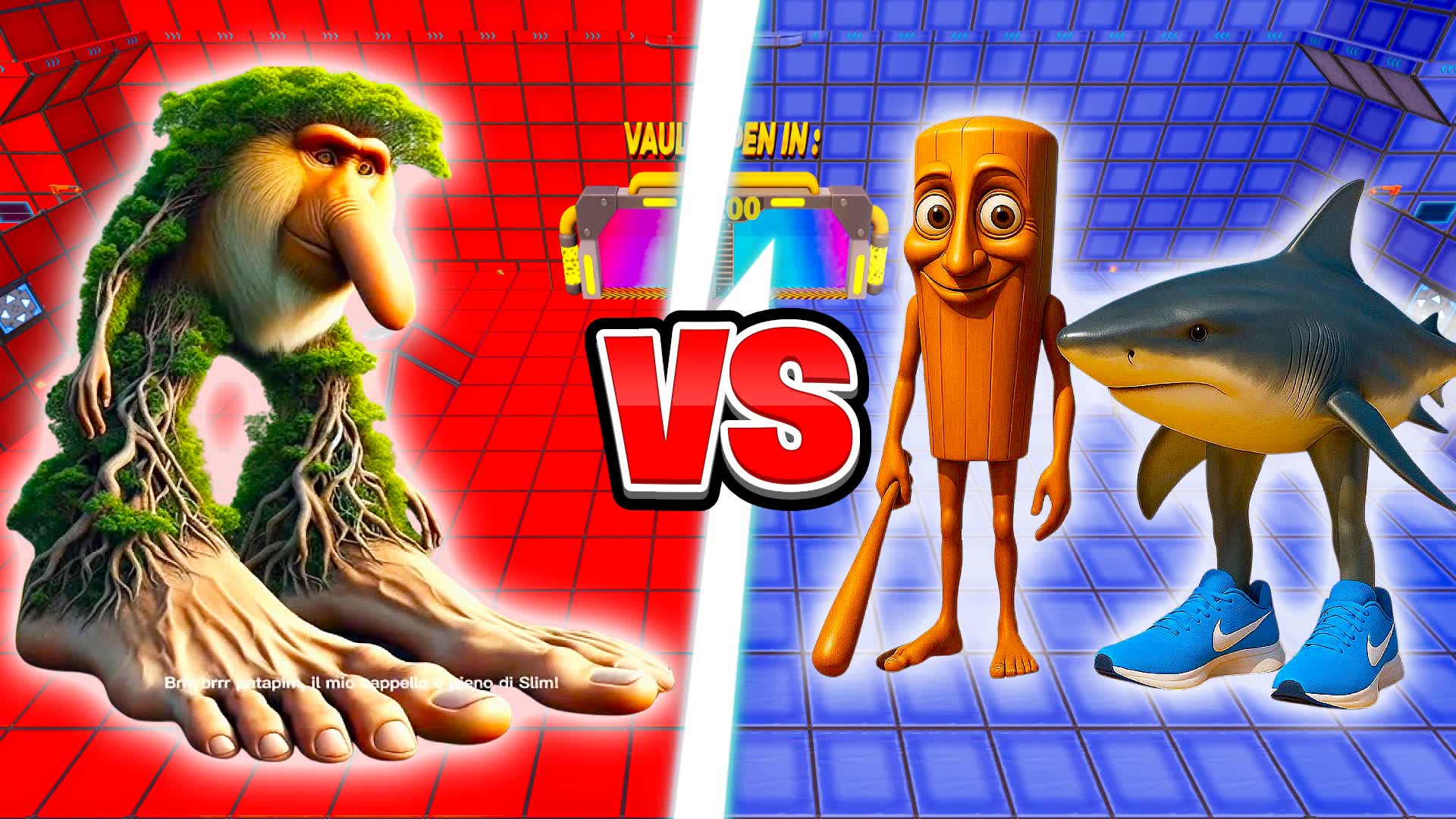 BRR BRR PATAPIM VS TRALALERO 🔴🔵 0764-8754-3745 by yeatlover - Fortnite