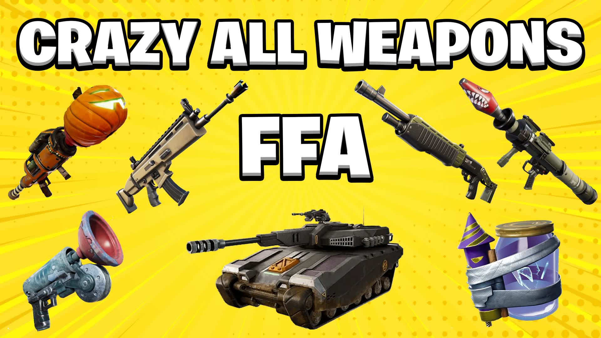 ALL WEAPONS - FREE FOR ALL + VEHICLES 2559-6552-0443 by verotox ...